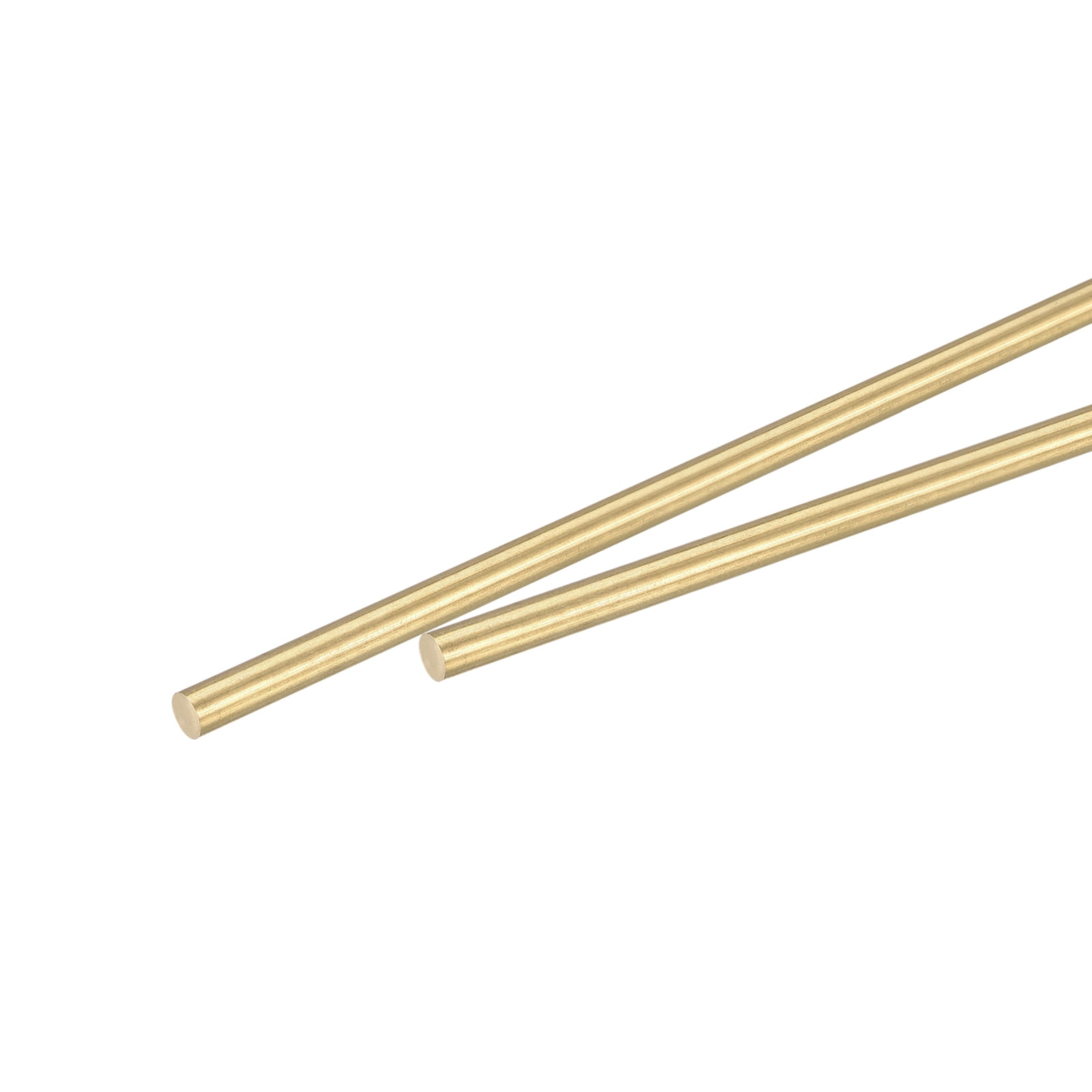 Uxcell 3mm Diameter 450mm Length Brass Solid Round Rod for DIY Craft ...