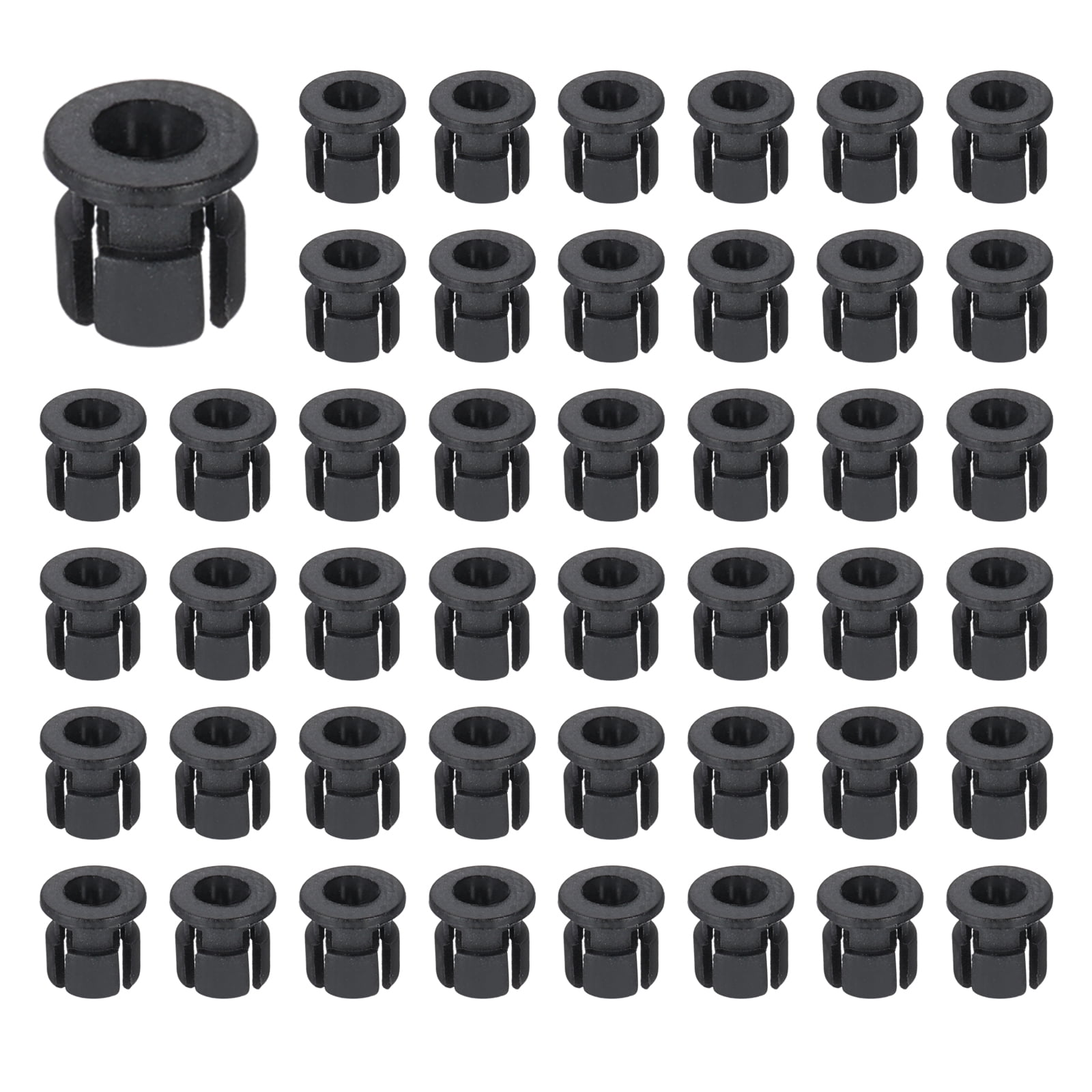 Uxcell 3mm Emitting Diode Holder, 200 Pcs Plastic Flat LED Holder Clip ...