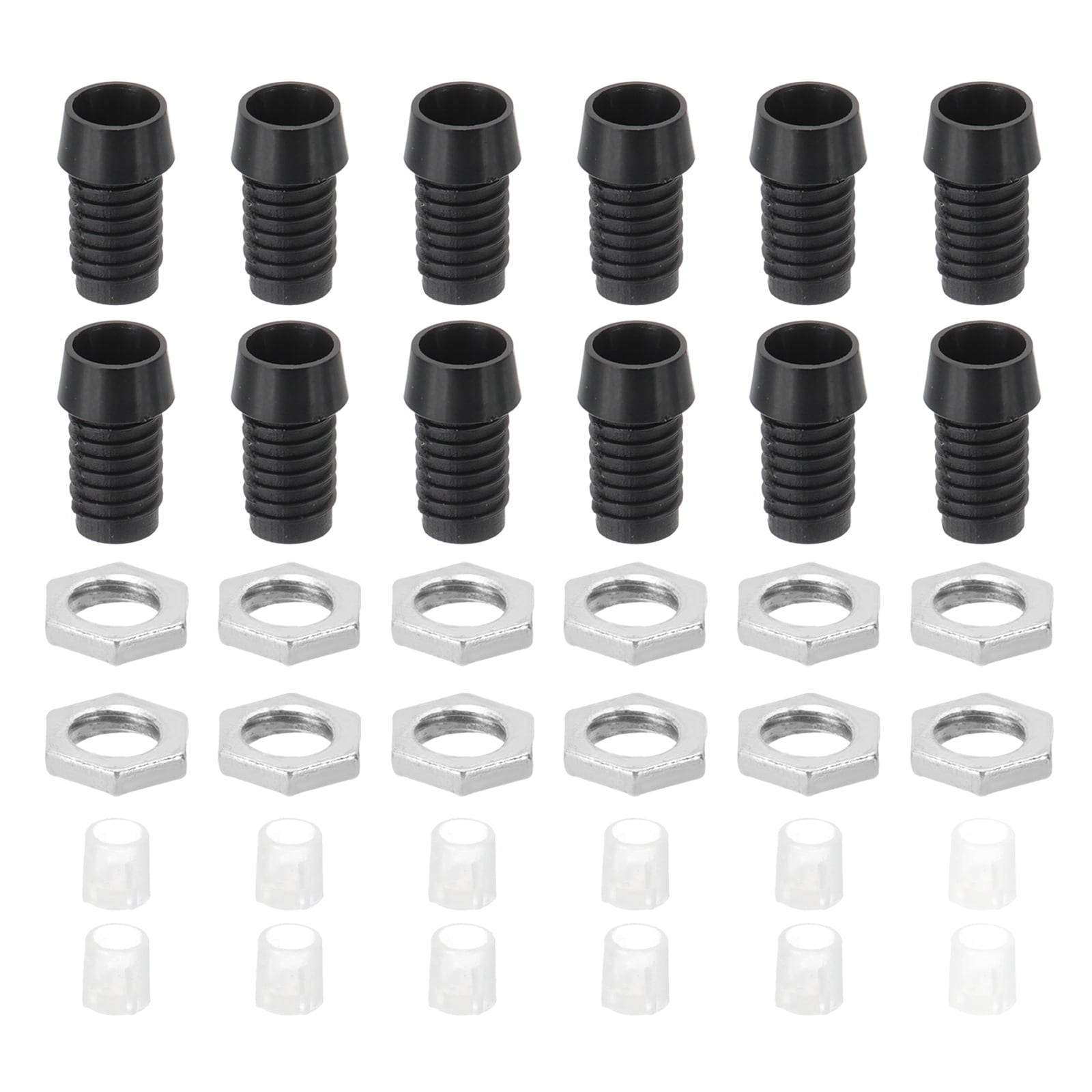 Uxcell 3mm Emitting Diode Holder, 60 Pcs Plastic LED Holder Clip ...