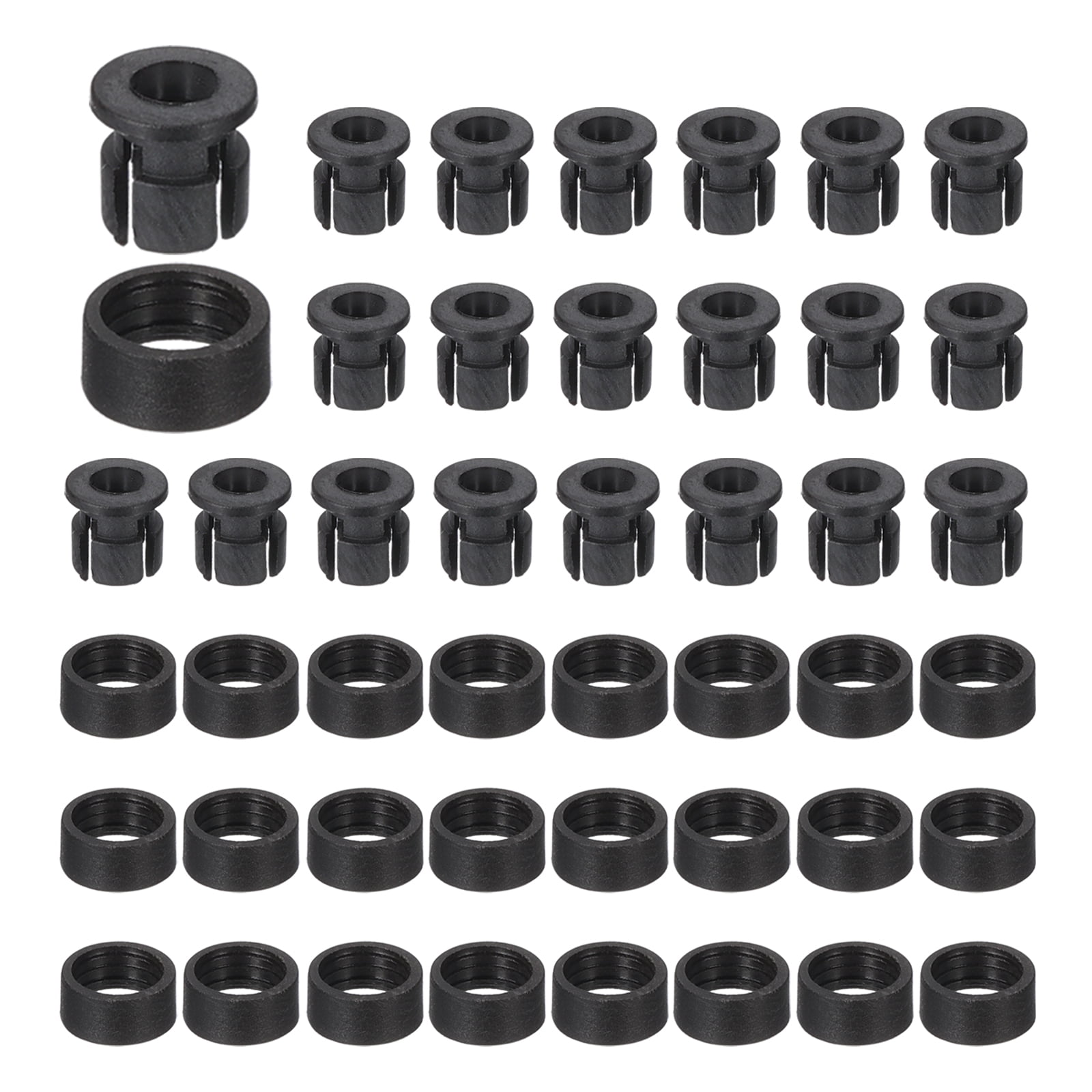 Uxcell 3mm Emitting Diode Holder Kit, 100Pcs Plastic LED Holder Flat ...