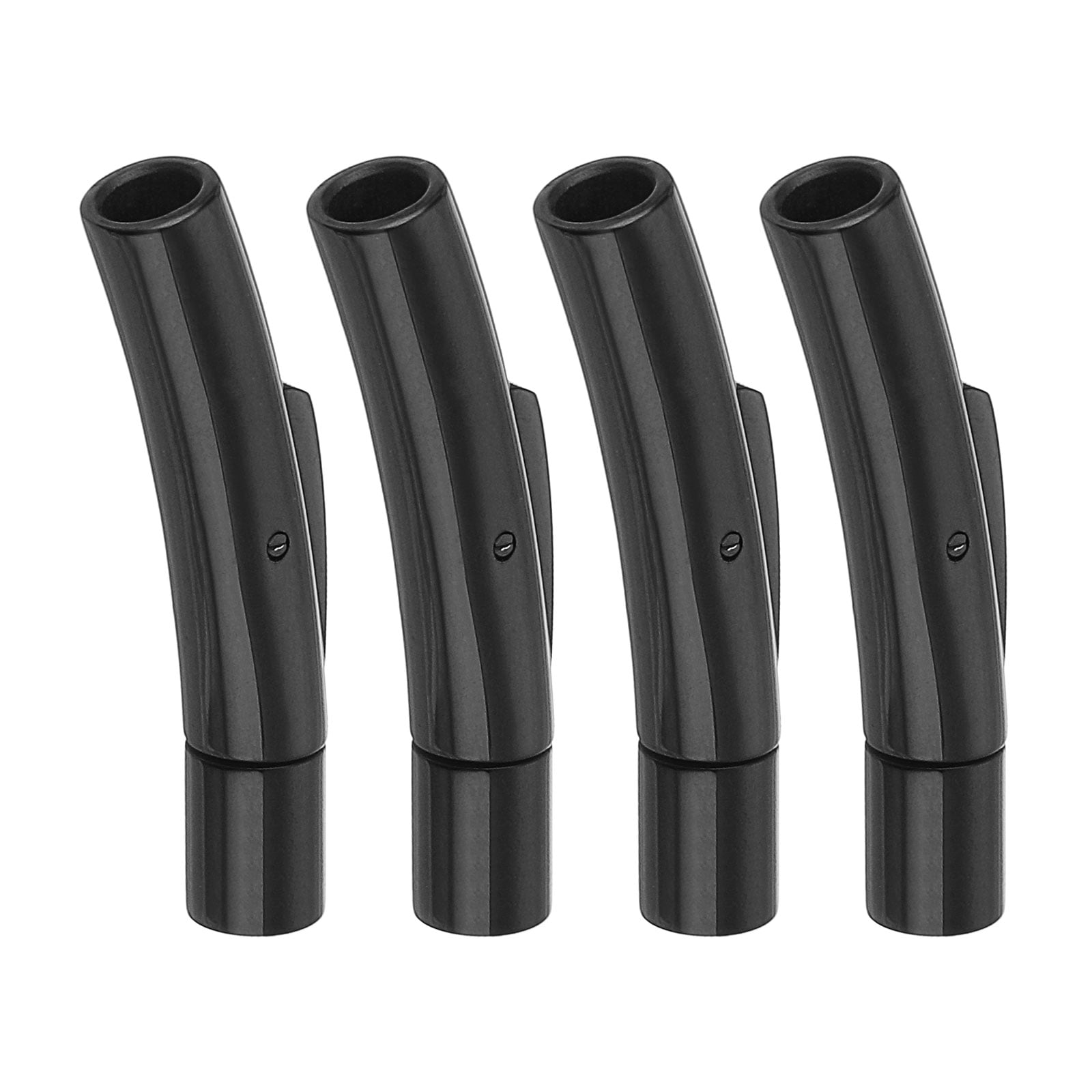 Uxcell 3mm Hole Column Clasps, 4 Pack Leather Cord End Clasp Connectors ...