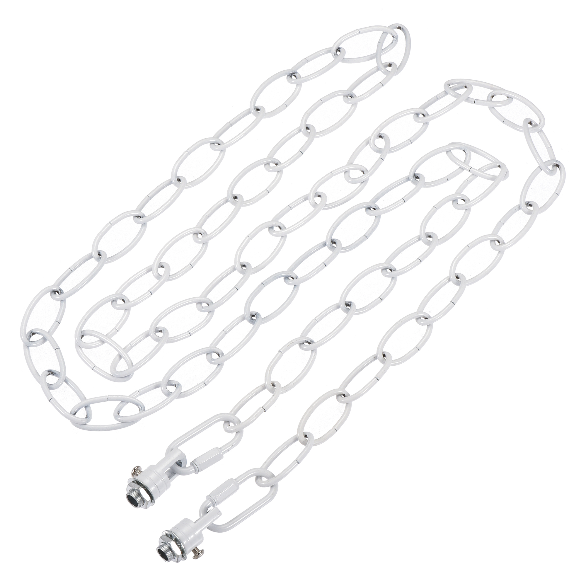 Uxcell 3mm Thick 1.83m Long Hook Loops Connectors Pendant Light Fixture ...