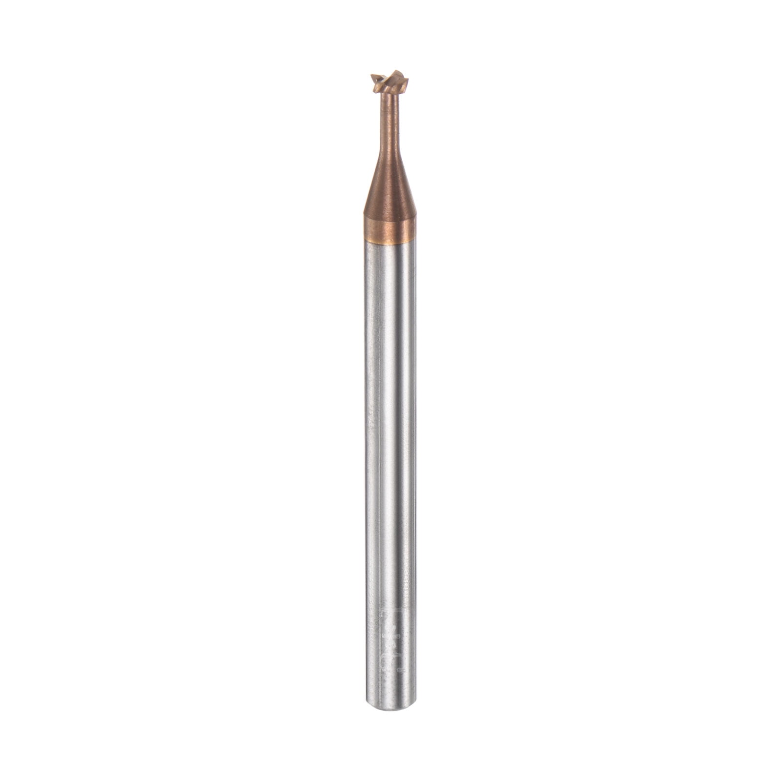 Uxcell 3mm x 1mm Titanium Coated Carbide T Slot End Mill Cutter for ...