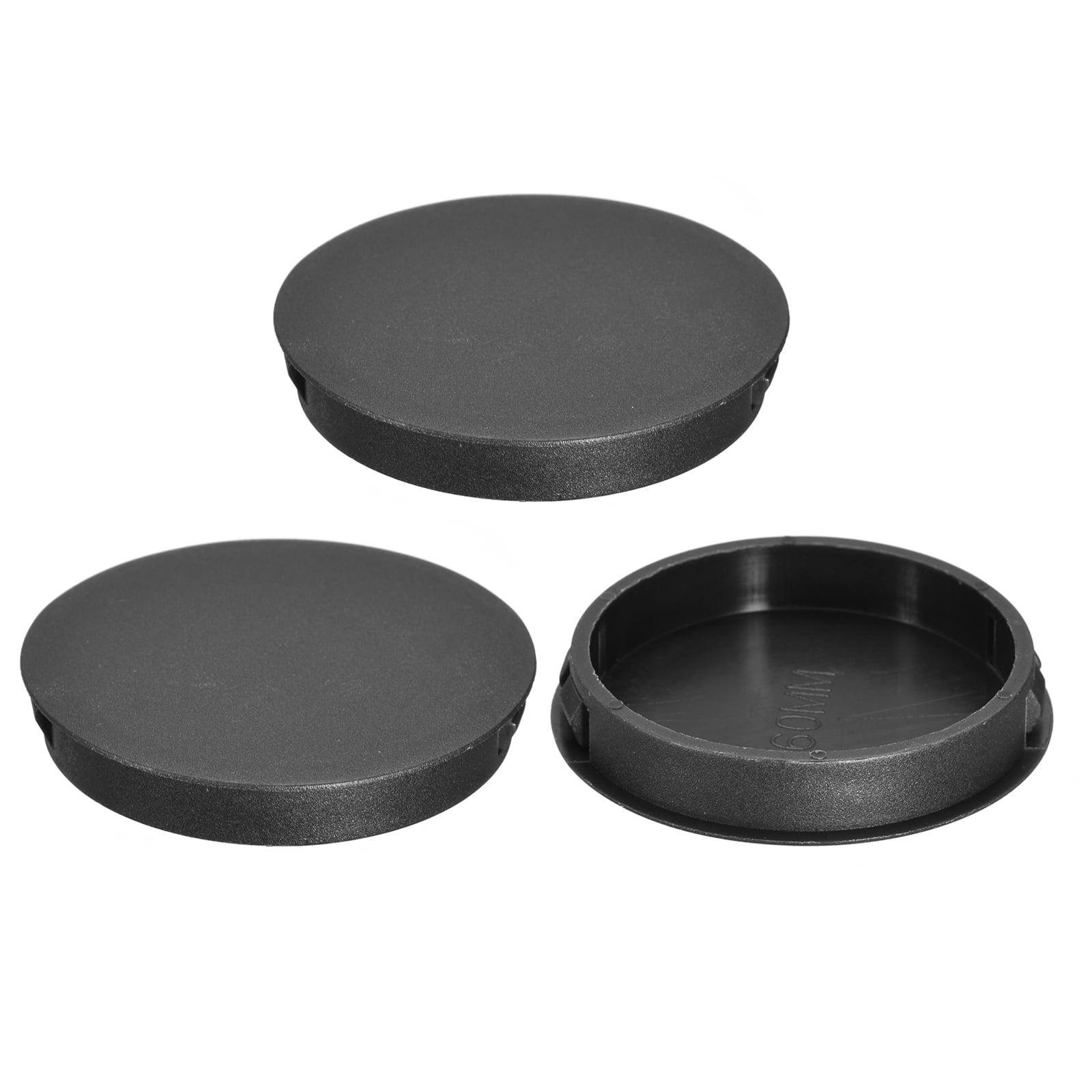 Uxcell 3pack 60mm(2-3/8") Nylon Hole Plugs, Flush Type Panel Round Snap ...