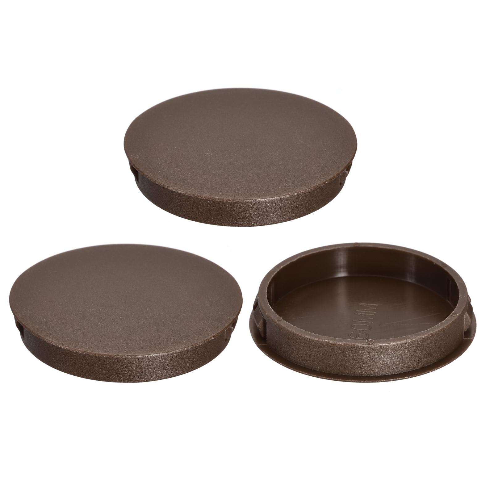 Uxcell 3pack 60mm(2-3/8") Nylon Hole Plugs, Flush Type Panel Round Snap ...