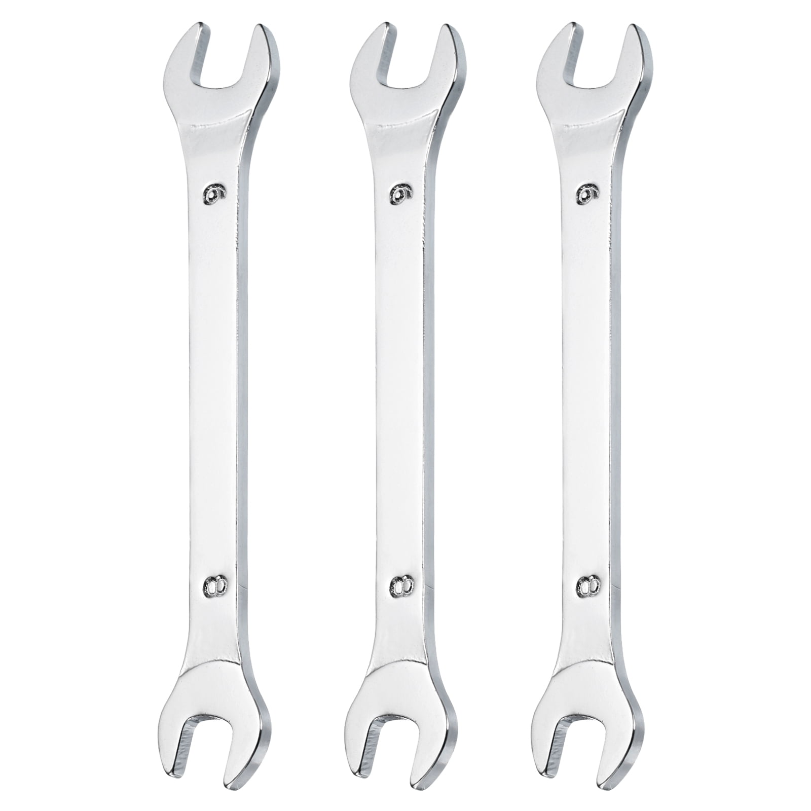 Uxcell 3pack Super Thin Open End Wrenches Metric, 8mm x 9mm, Slim Cr-V ...