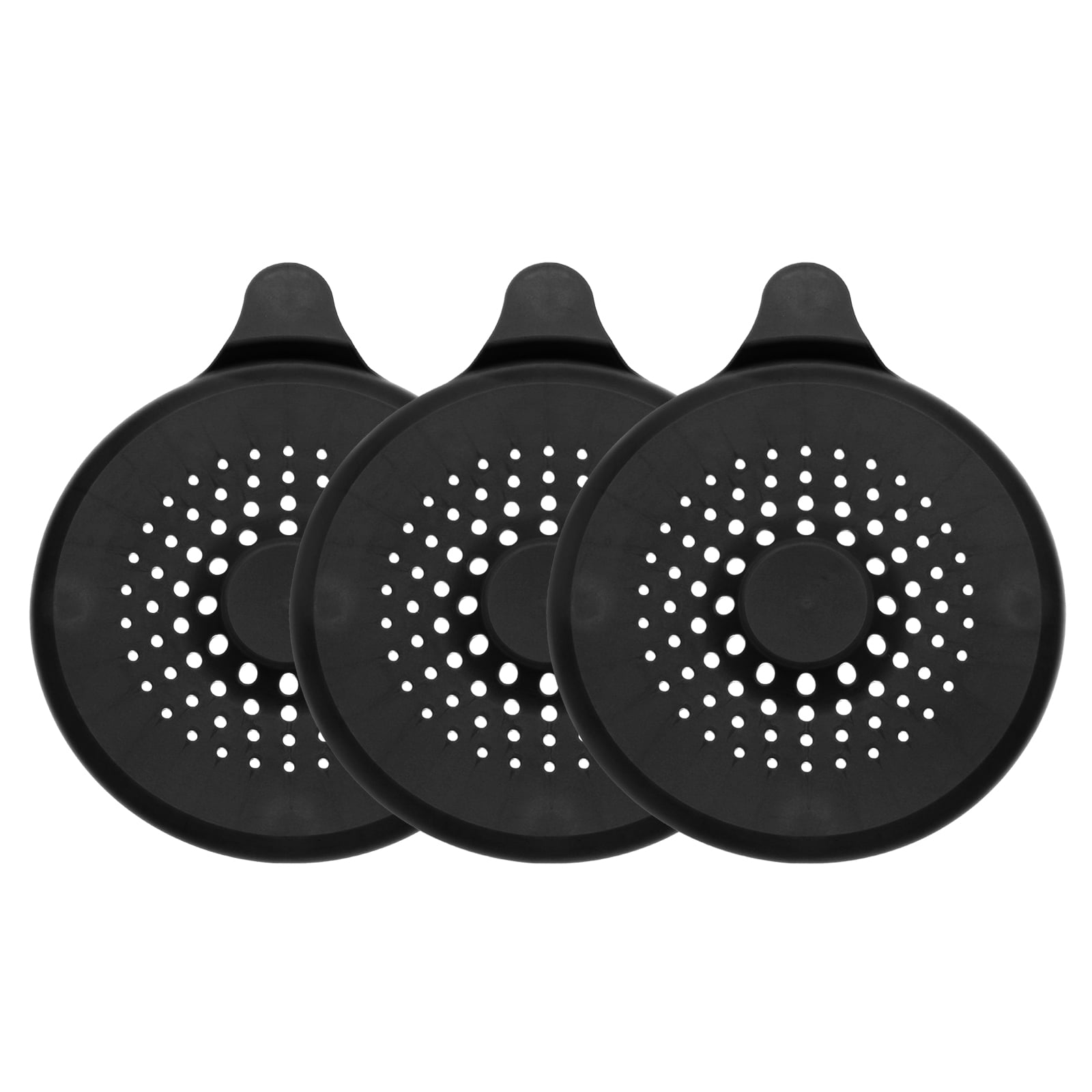 Uxcell 3packs Shower Drain Hair Catcher Round Drain Strainer for Shower ...