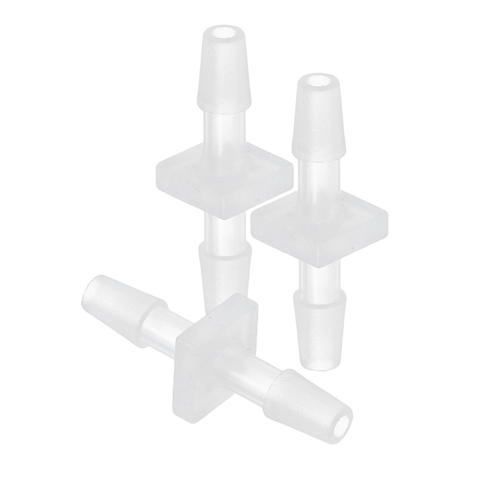 Uxcell 3pcs 1/8" to 1/8" Plastic Hose Barb Fitting Splicer for Garden ...