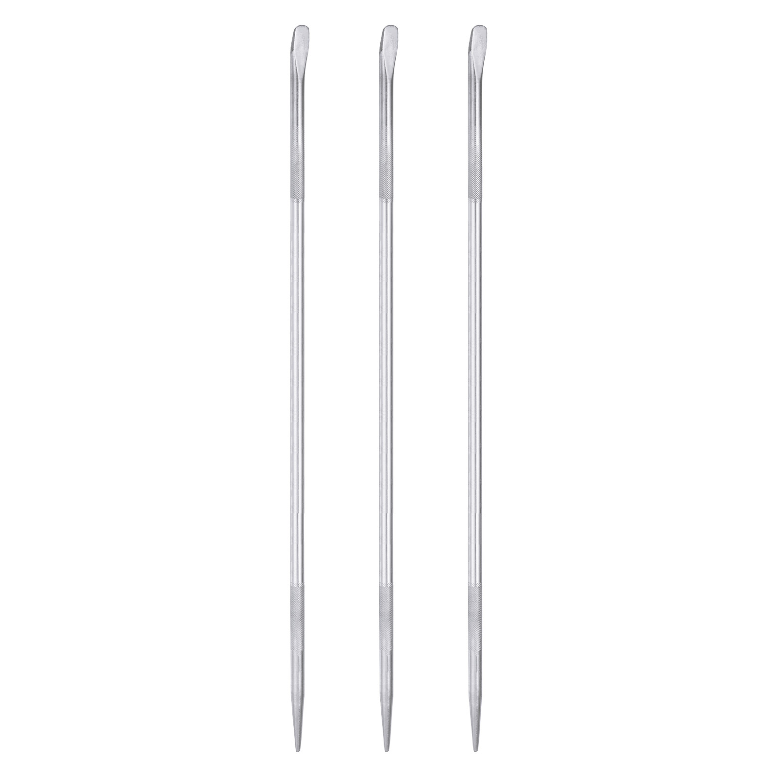 Uxcell 3pcs Aligning Pry Bar 37" Length Round Crowbar Sleever Bar with ...