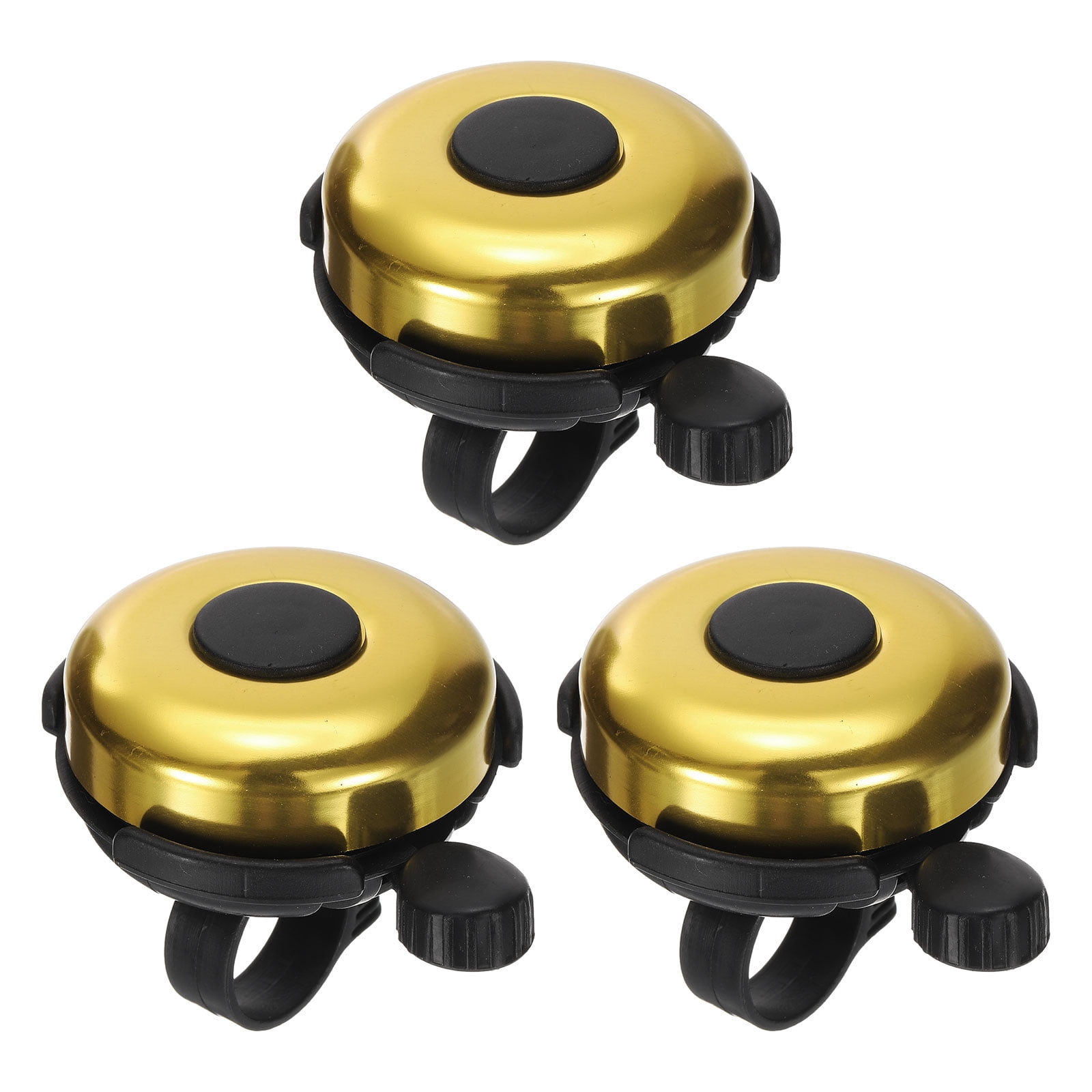Uxcell 3pcs Bike Bell Classic Bicycle Bell with Loud Crisp Sound Bike ...