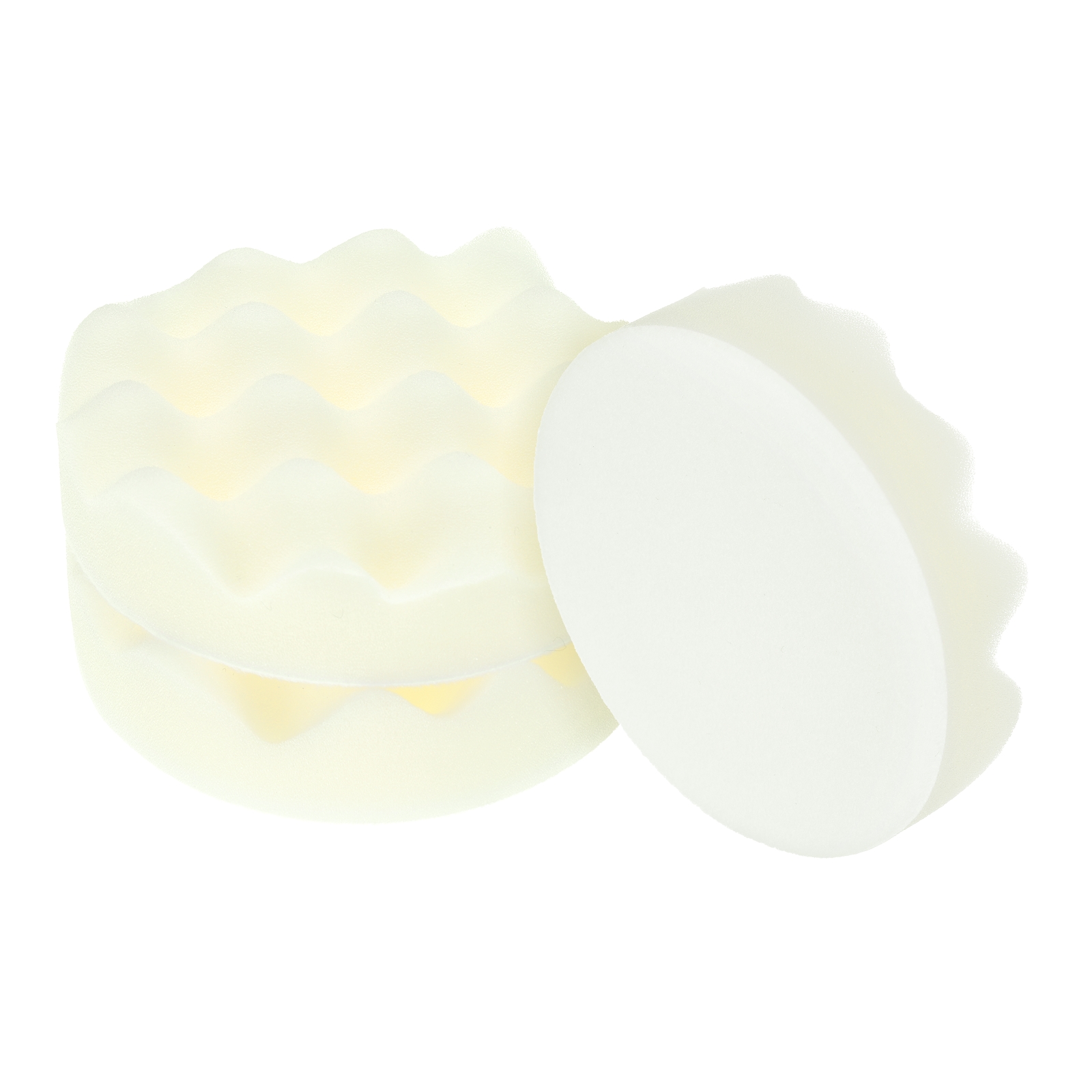 Uxcell 3pcs Buffing Sponge Pads 4" Polishing Wheel Waffle Finishing ...