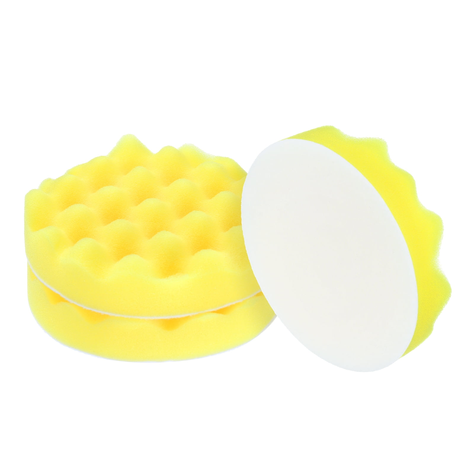 Uxcell 3pcs Buffing Sponge Pads 5" Polishing Wheel Waffle Finishing ...