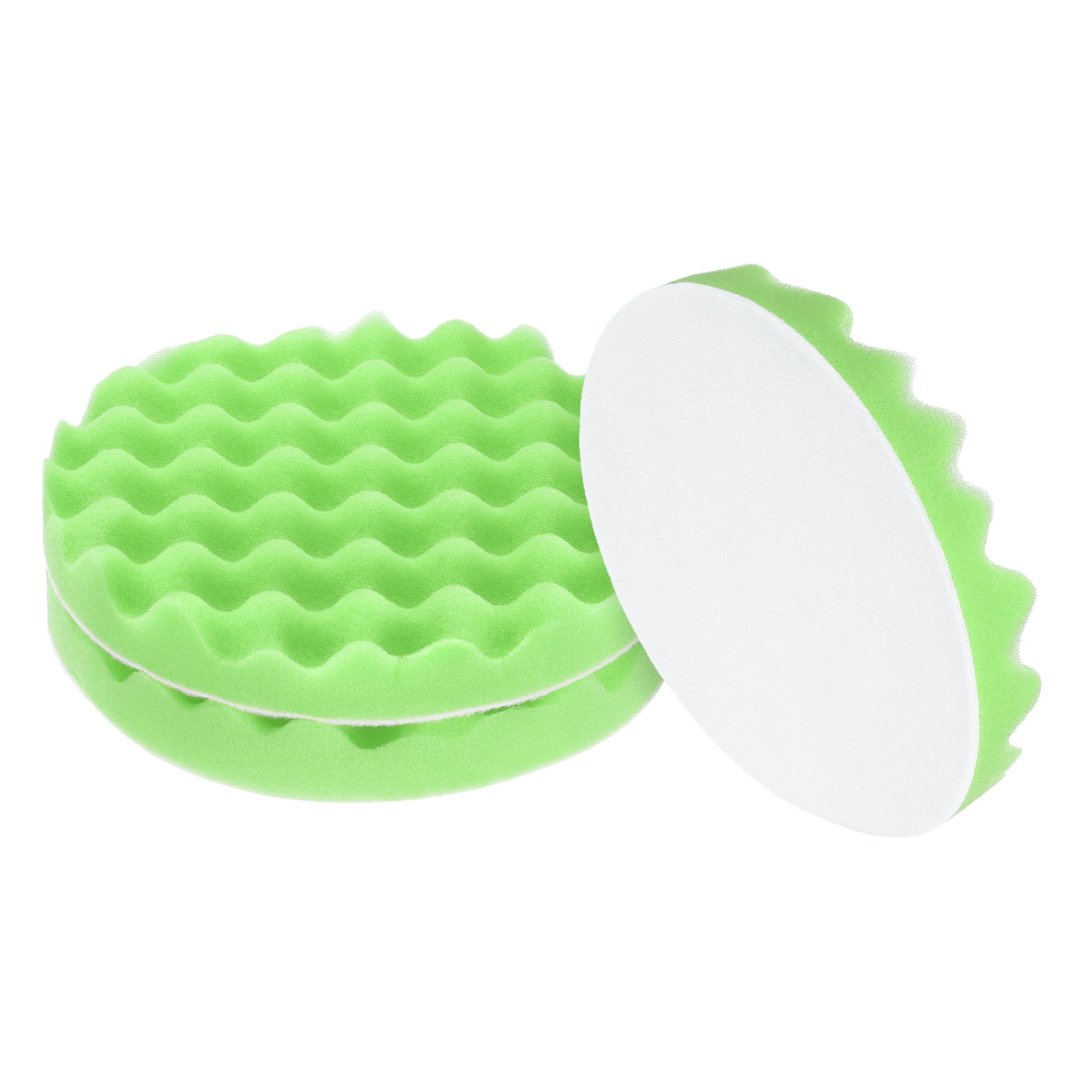 Uxcell 3pcs Buffing Sponge Pads 7" Polishing Wheel Waffle Finishing ...