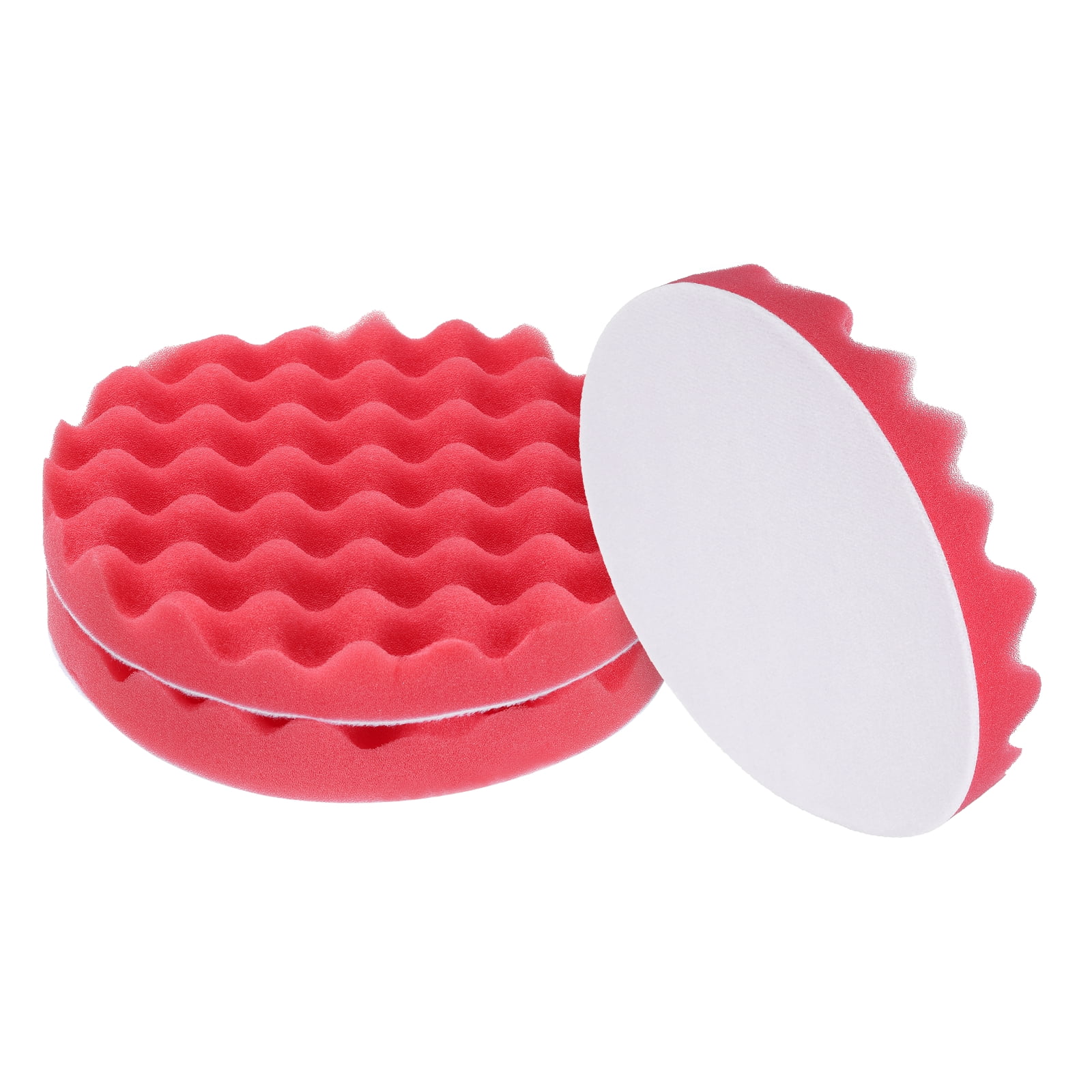 Uxcell 3pcs Buffing Sponge Pads 7" Polishing Wheel Waffle Finishing ...