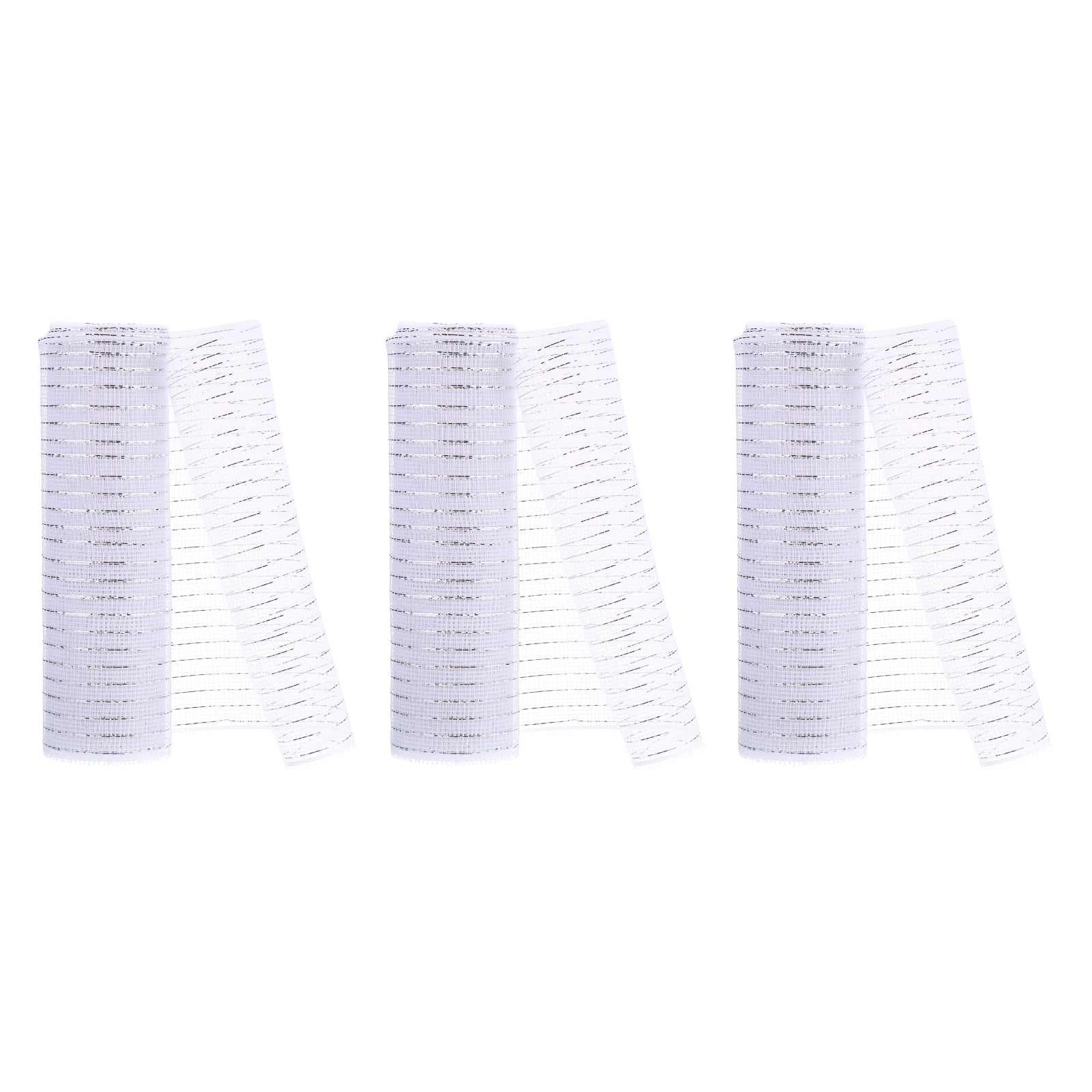 Uxcell 3pcs Decorative Mesh, 10 Inch x 10 Yard Decorative Mesh Ribbon ...