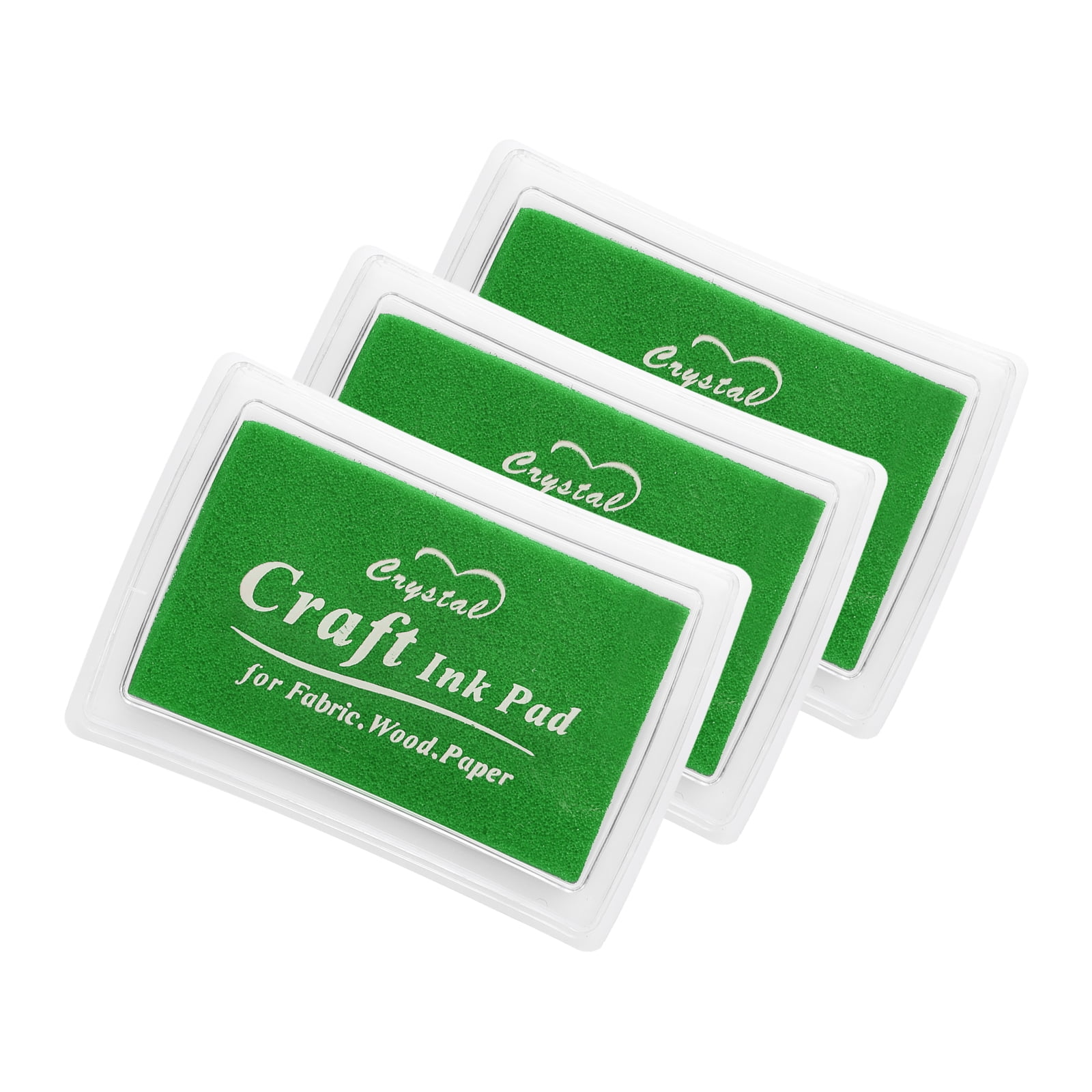 Uxcell 3pcs Finger Ink Pad for Rubber Stamps Craft, 15 x 24" Washable ...