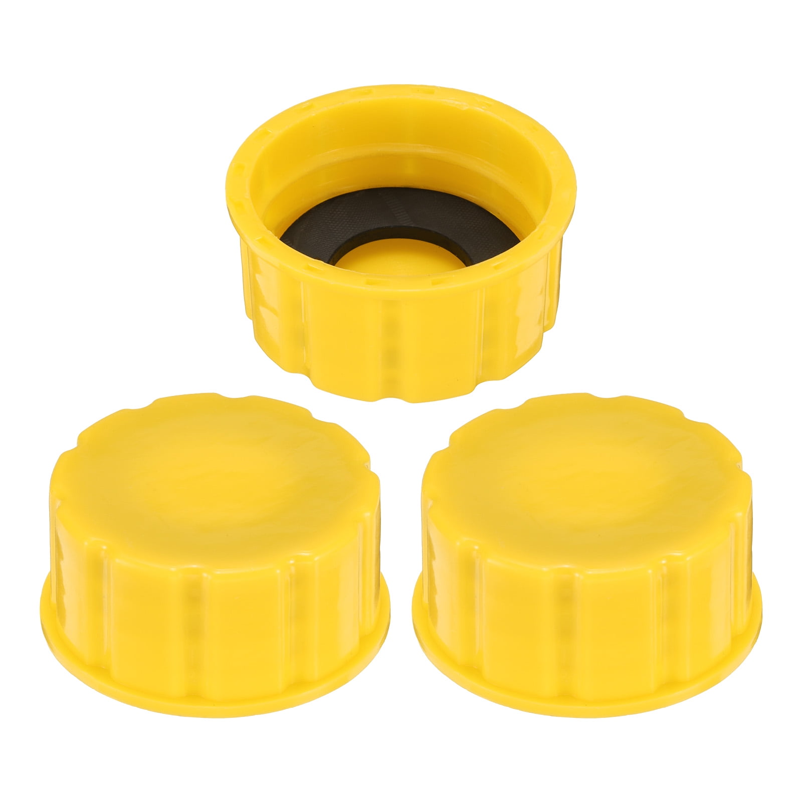 Uxcell 3pcs Gas Can Cap, Coarse Thread Gas Cap Replacement Gas Can Lid ...