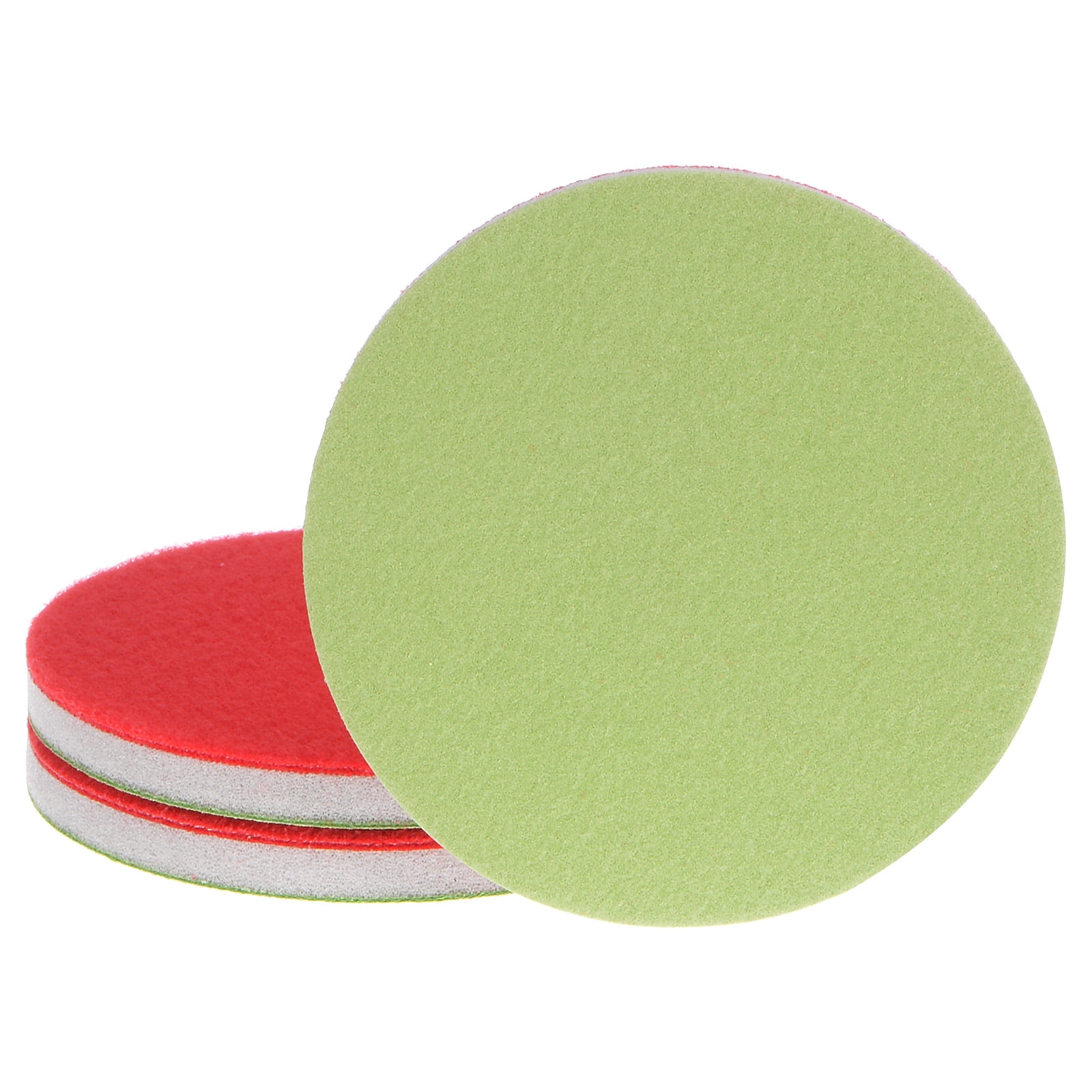 Uxcell 3pcs Glass Polishing Sanding Disc 3" Hard Sponge No Hole ...