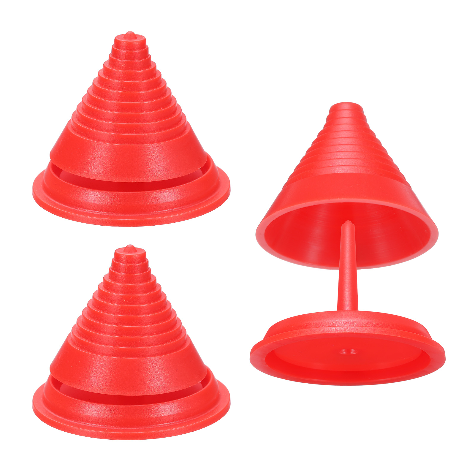 Uxcell 3pcs Lawn Mower Blade Balancer, Plastic Mower Blade Sharpener ...