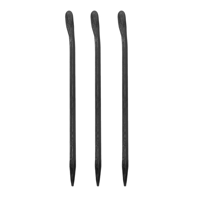 Uxcell 3pcs Line-Up Pry Bar 22" Length 0.6" Rod Dia Hexagonal Steel ...