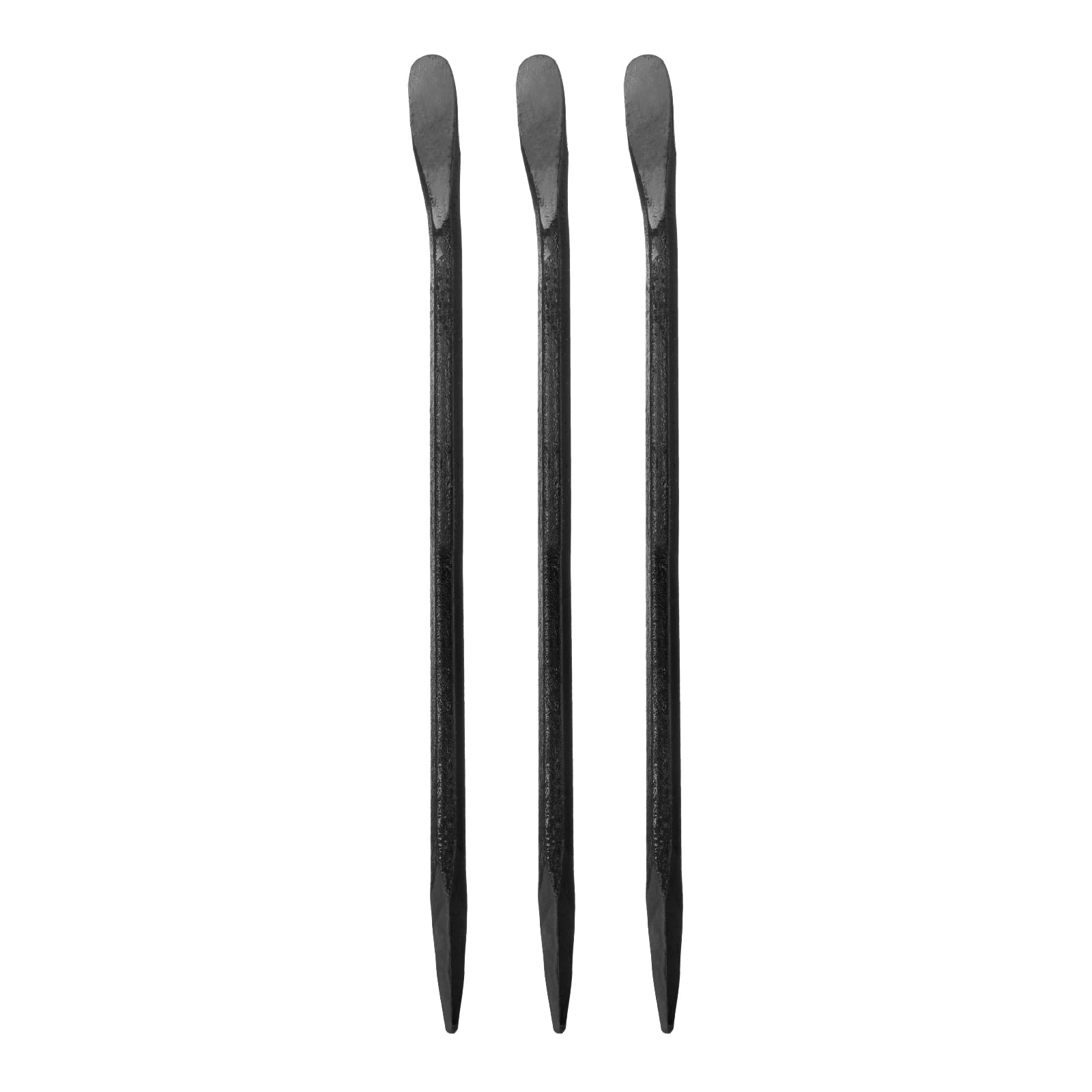 Uxcell 3pcs Line-Up Pry Bar 22" Length 0.7" Rod Dia Hexagonal Steel ...