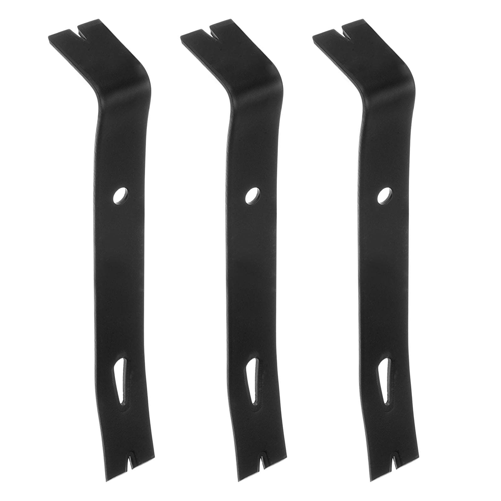 Uxcell 3pcs Mini Nail Puller Flat Pry Bar 7" CR-V Curved Claw Crowbar ...