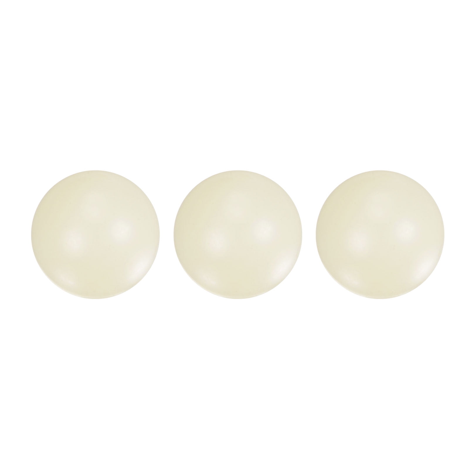 Uxcell 3pcs PA66 Nylon Solid Plastic Balls 12mm G3 Precision Bearing ...