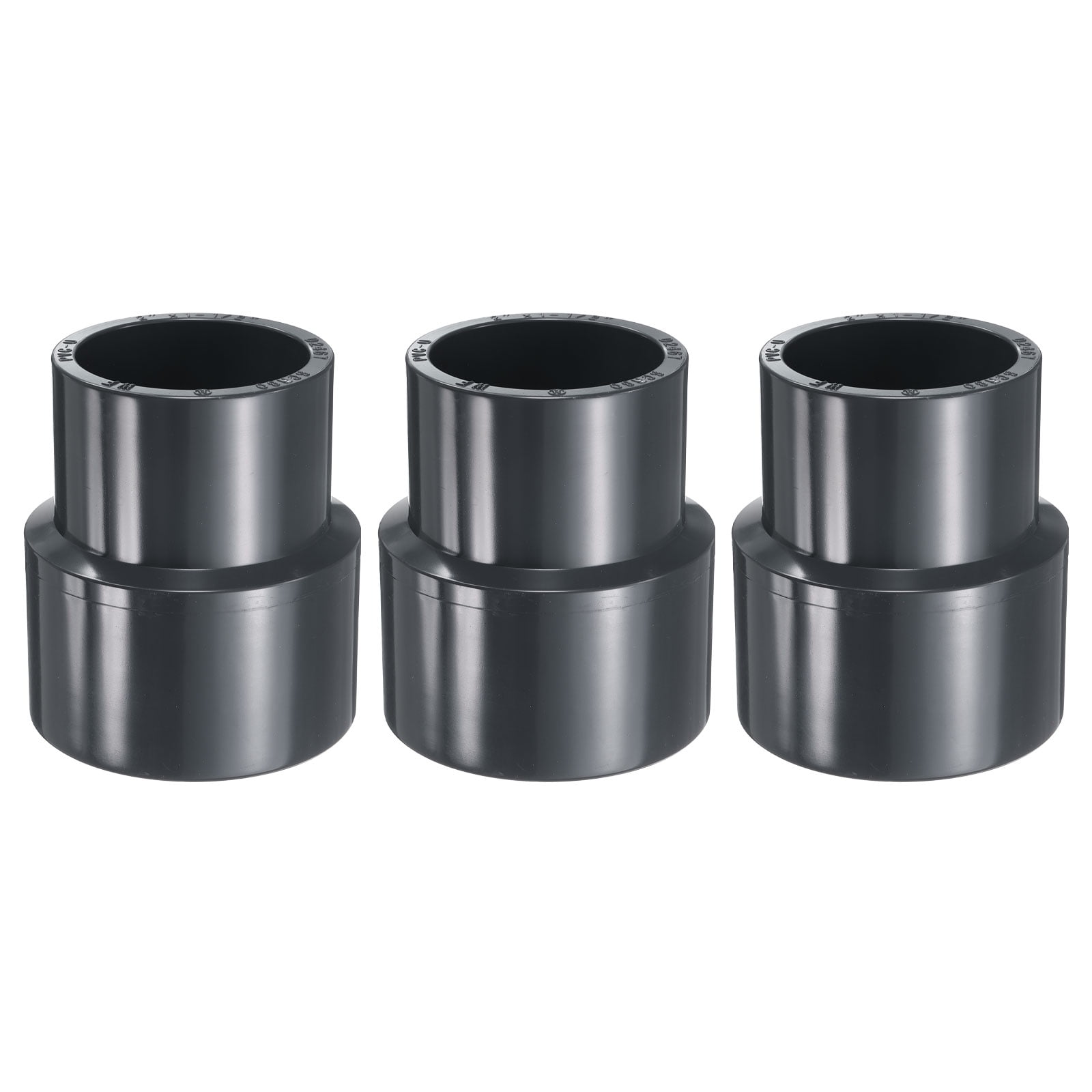 Uxcell PVC Reducing Coupling Increaser Reducer Coupling Pipe Fittings ...