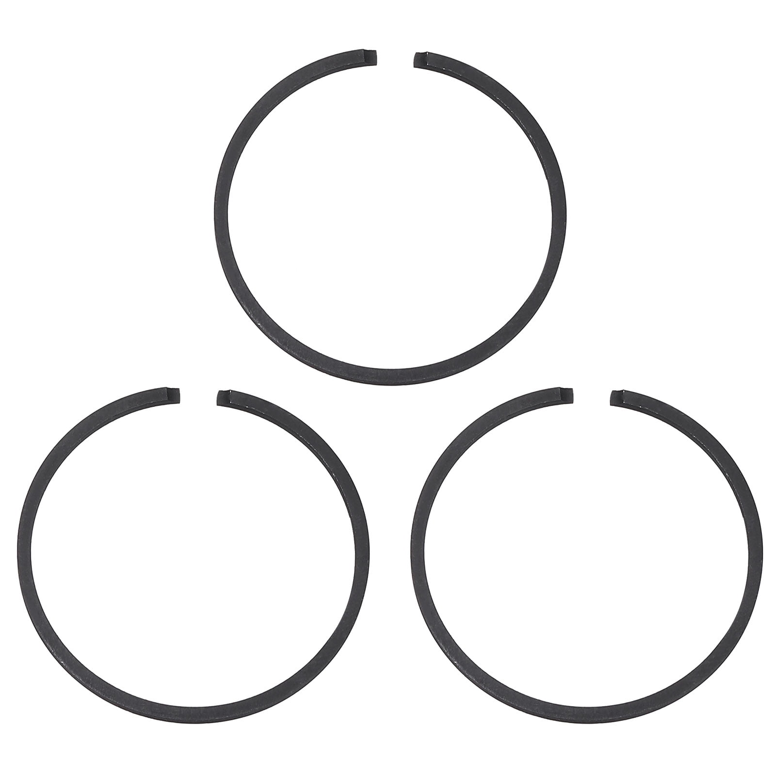 Uxcell 3pcs Piston Rings 31mm x 1.5mm Standard Metal Engine Piston Ring ...