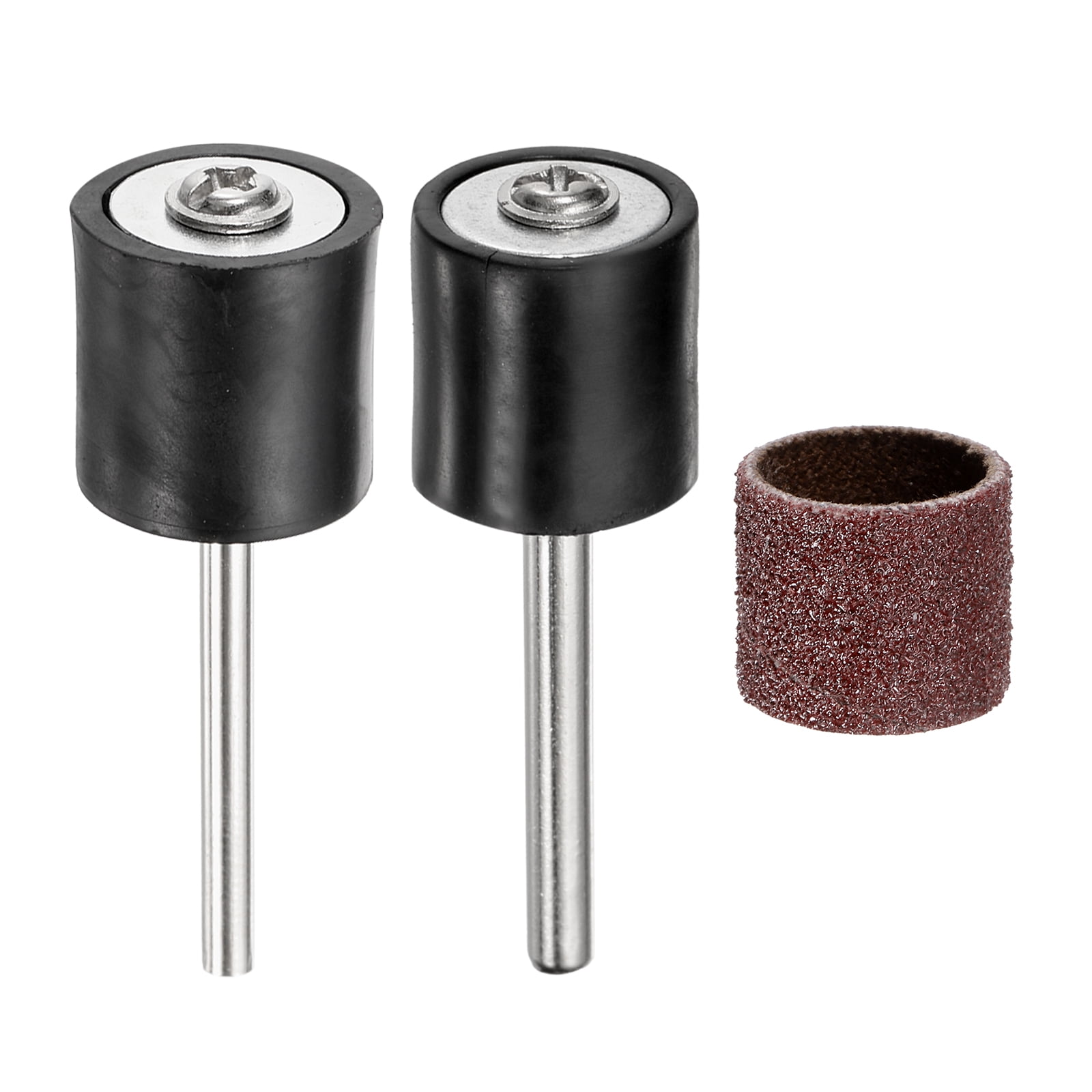Uxcell 3pcs Sanding Drums Sleeves Set 1/2 Inch Grit 120 Sanding ...