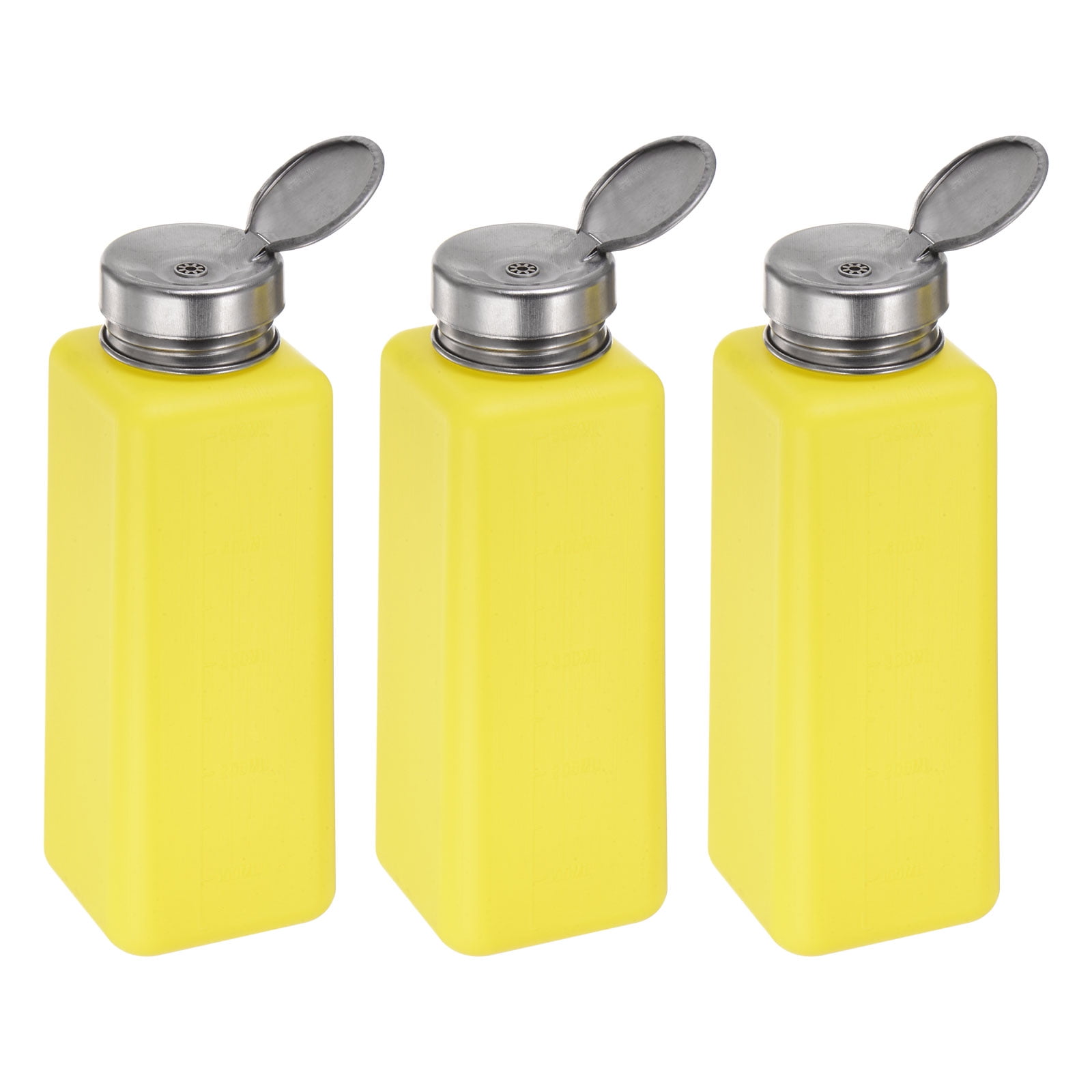 Uxcell 3pcs Solvent Alcohol Dispensers 500ml(16.9oz) Push Down Liquid ...