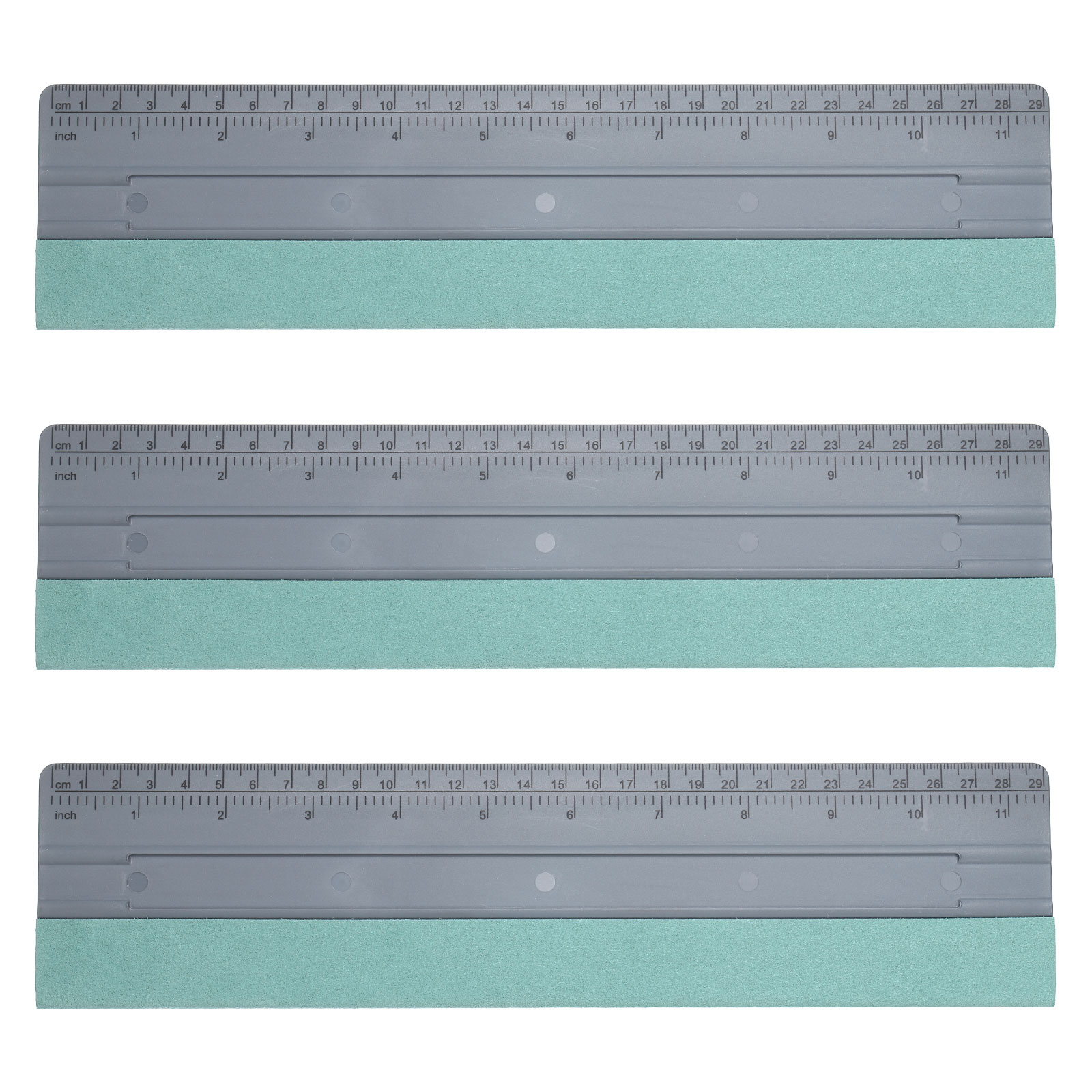 Uxcell 3pcs Vinyl Squeegee Felt Edge 11.4" Squeegee Felt Fabric Decal ...