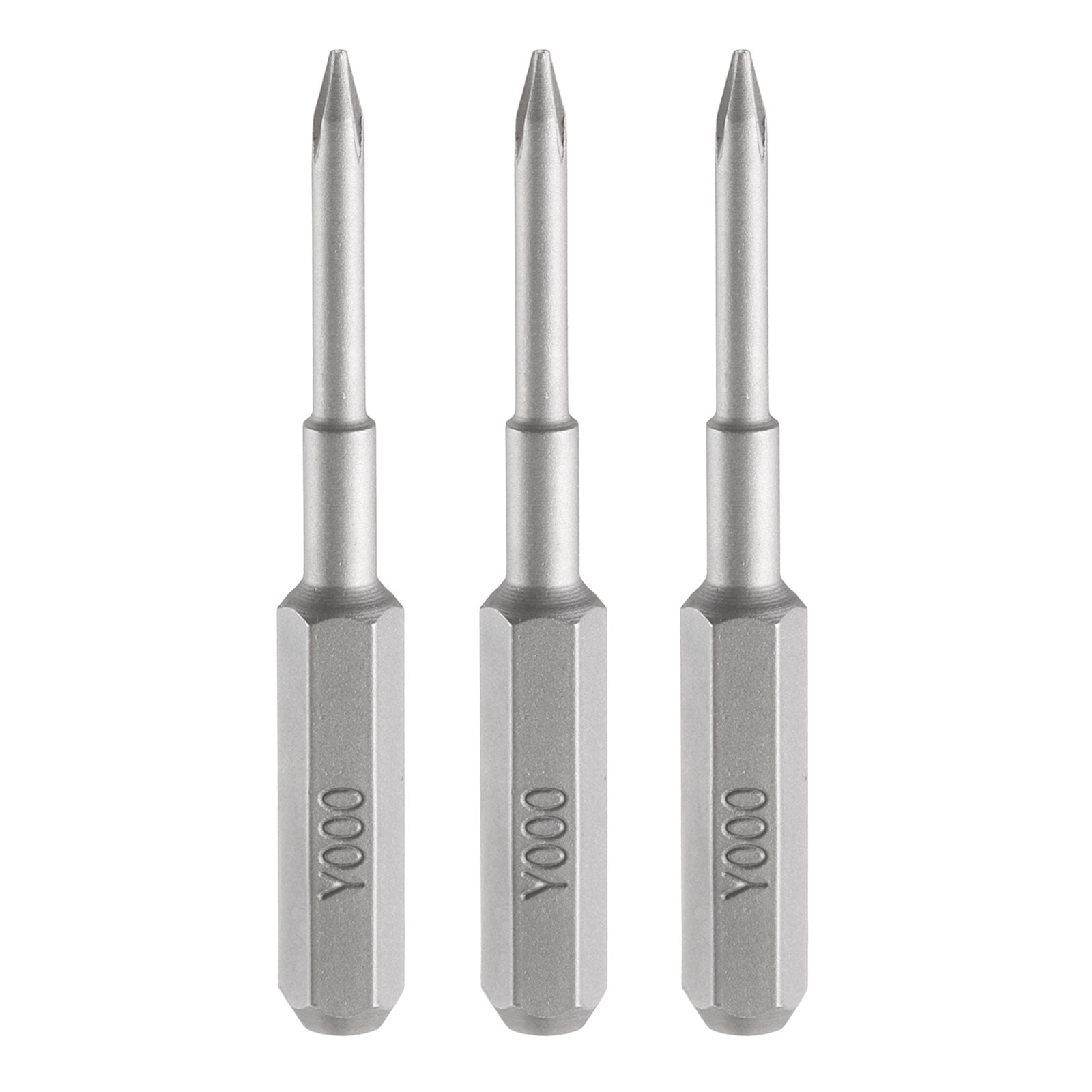 Uxcell 3pcs Y000 Tri Wings Screwdriver Bit 5/32" Hex Shank 35mm/1.38 ...