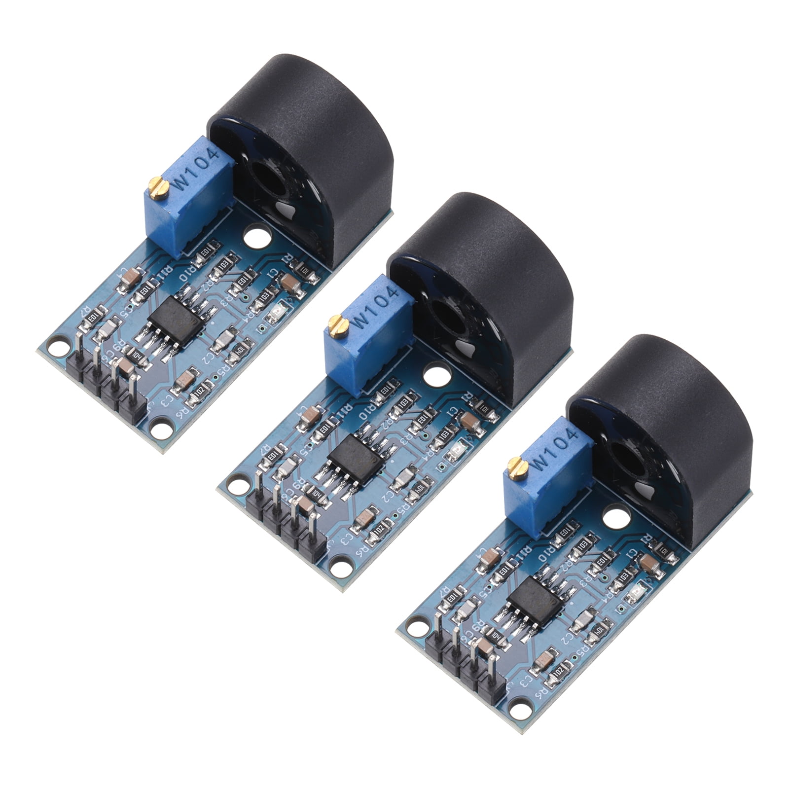 Uxcell 3pcs ZMCT103C Current Sensor Module 5A AC Single Phase Active ...