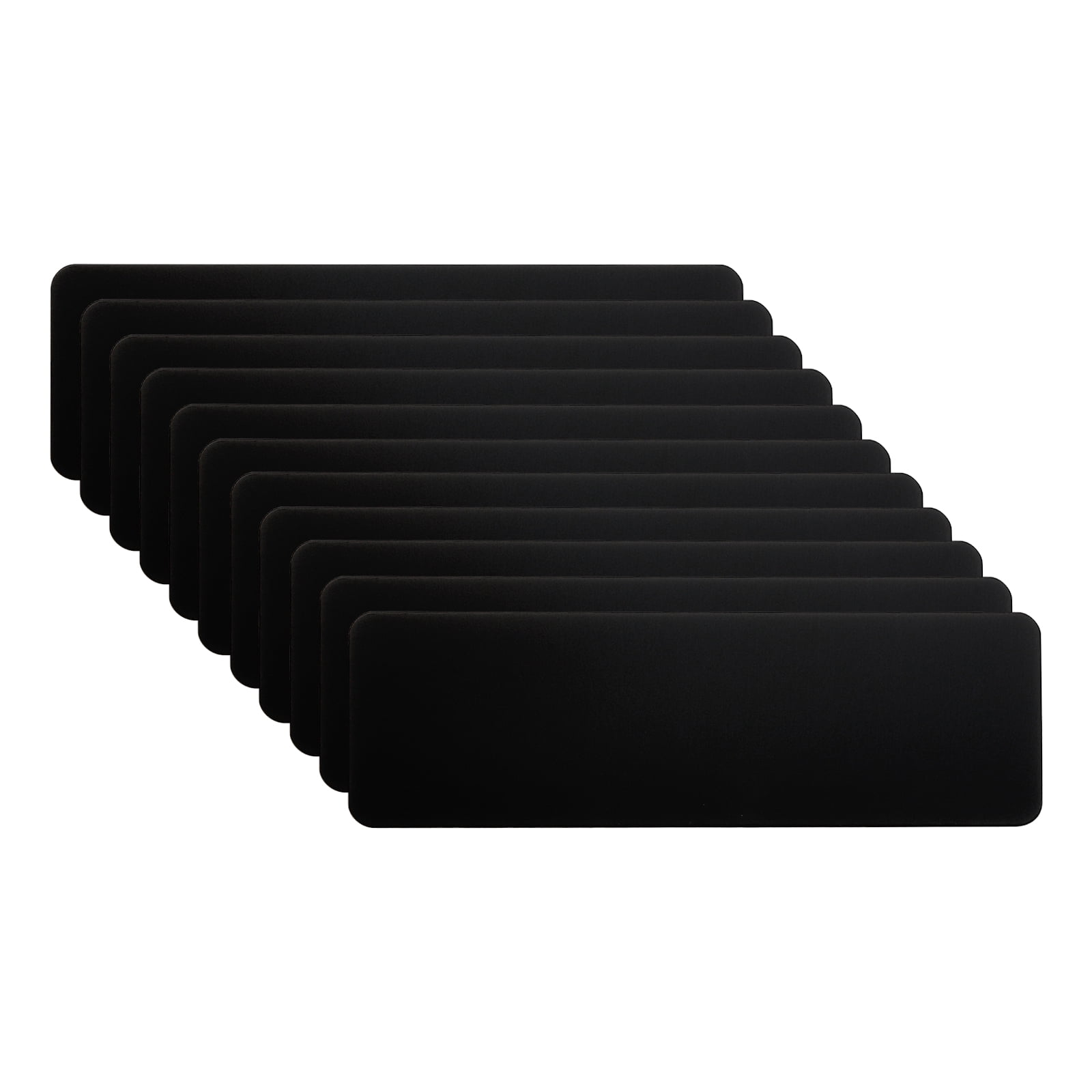 Uxcell 3x1 Inch Anodized Aluminum Sheet Metal, Self Adhesive Laser ...