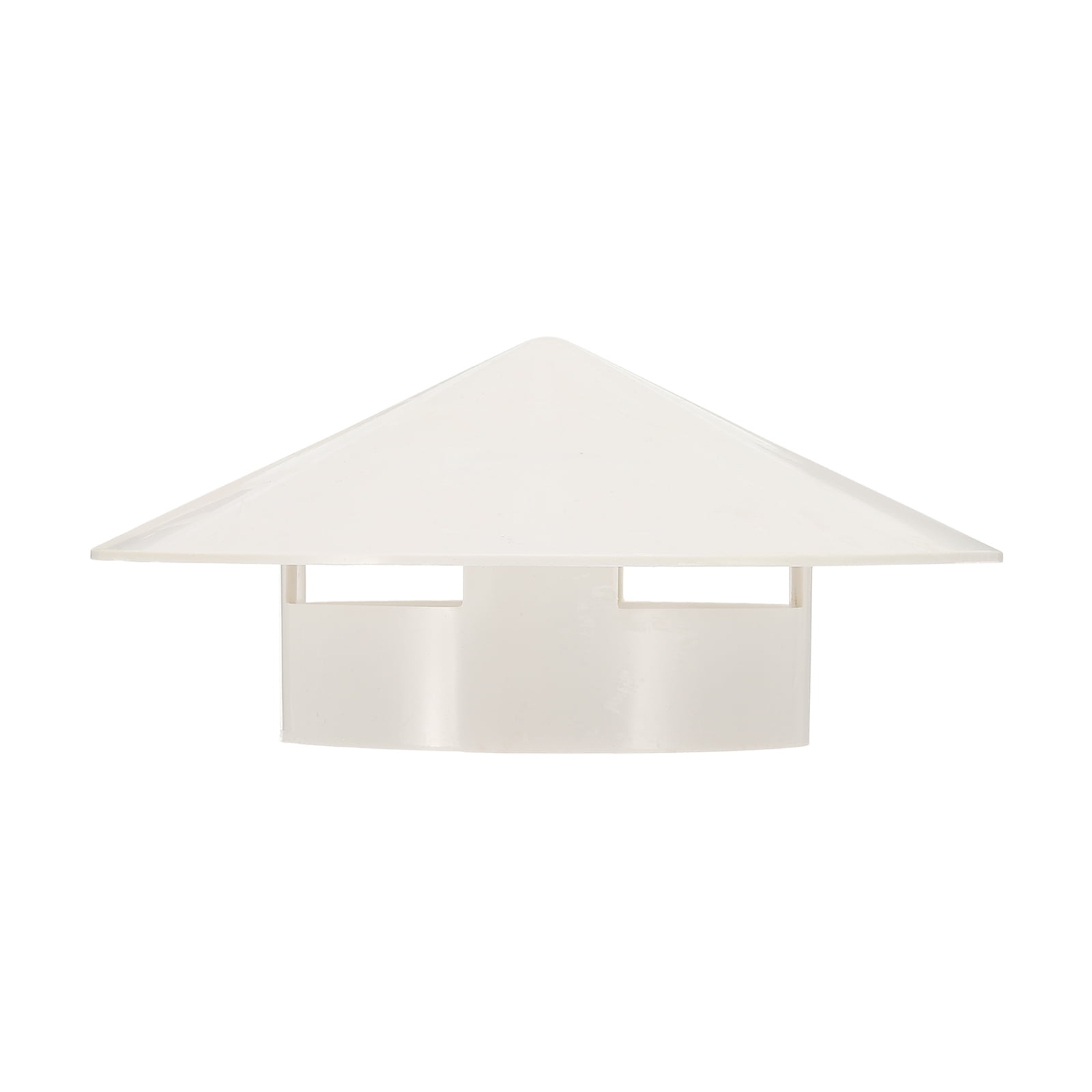 Uxcell 4.3" Chimney Cap, 1 Pcs Roof Vent Cap Cowl Rain Cover PVC Round ...