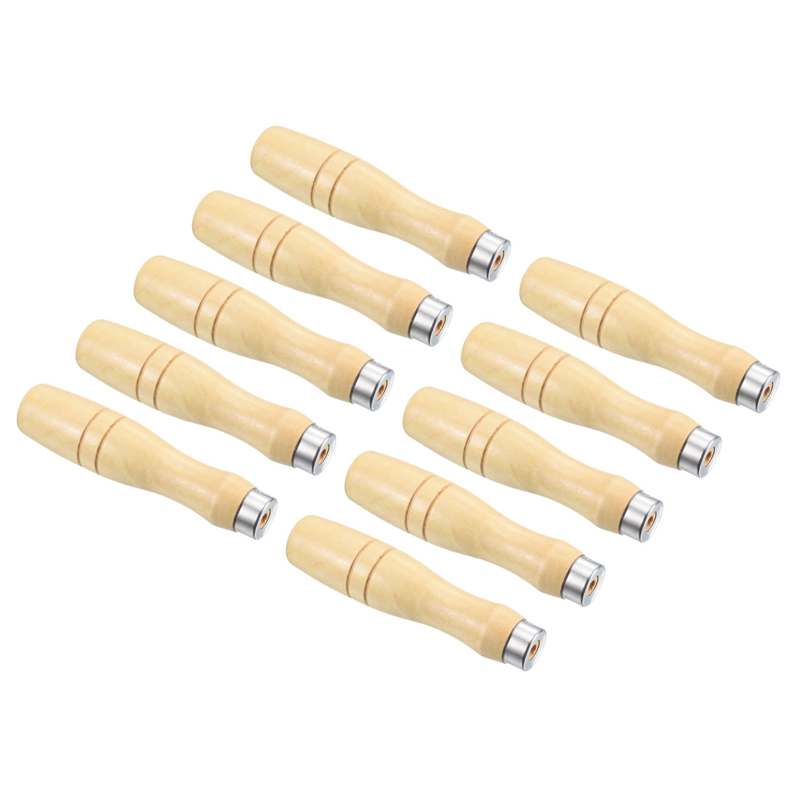 Uxcell 4.3" Wooden File Handle 4.8mm Dia File Cutting Tool File Handle ...