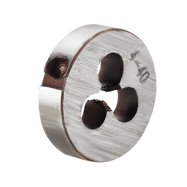 Uxcell 4#-40 Alloy Tool Steel Machine Thread Round Threading Dies ...