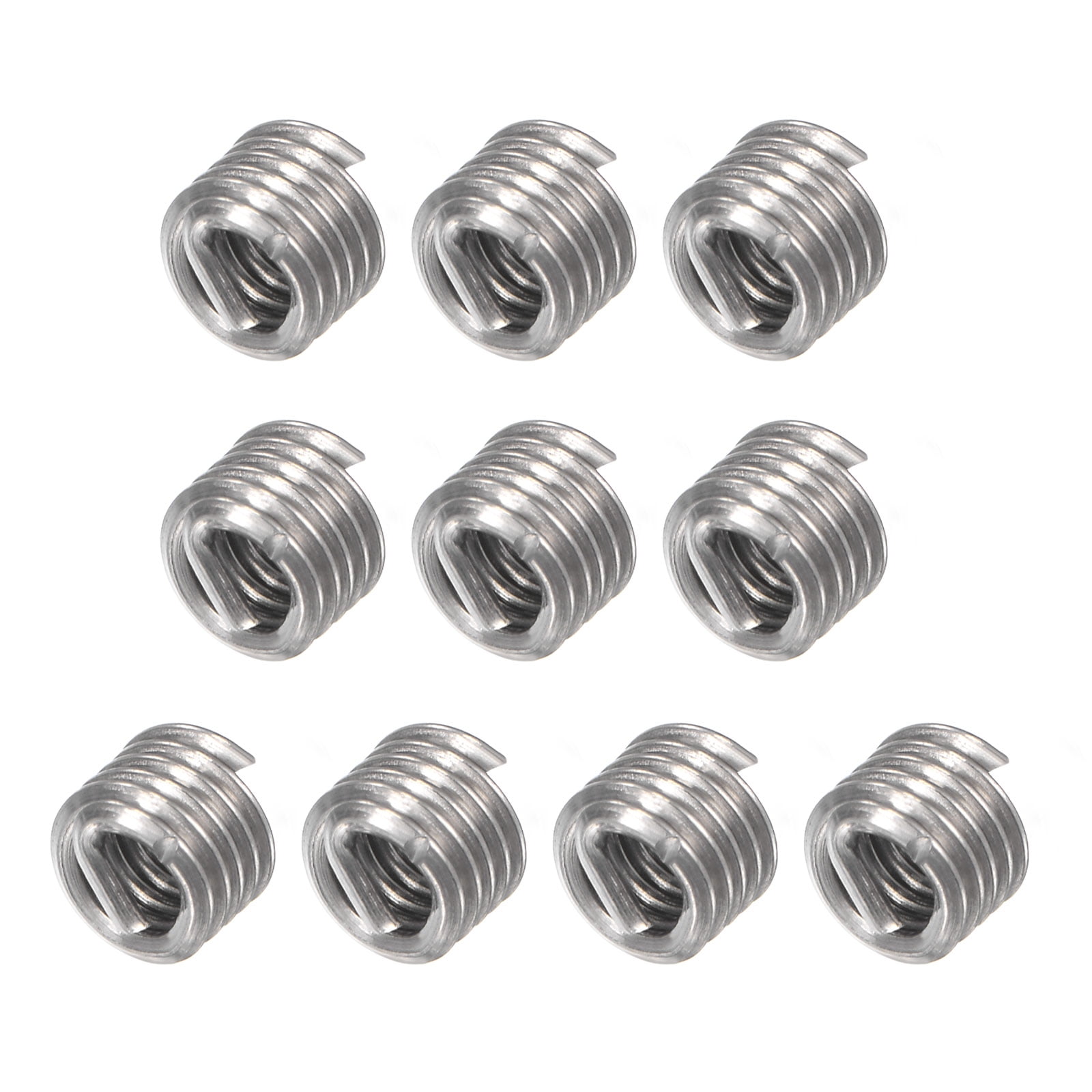 Uxcell 4-40 UNC 1.5D 304 Stainless Steel Wire Thread Inserts Screw ...
