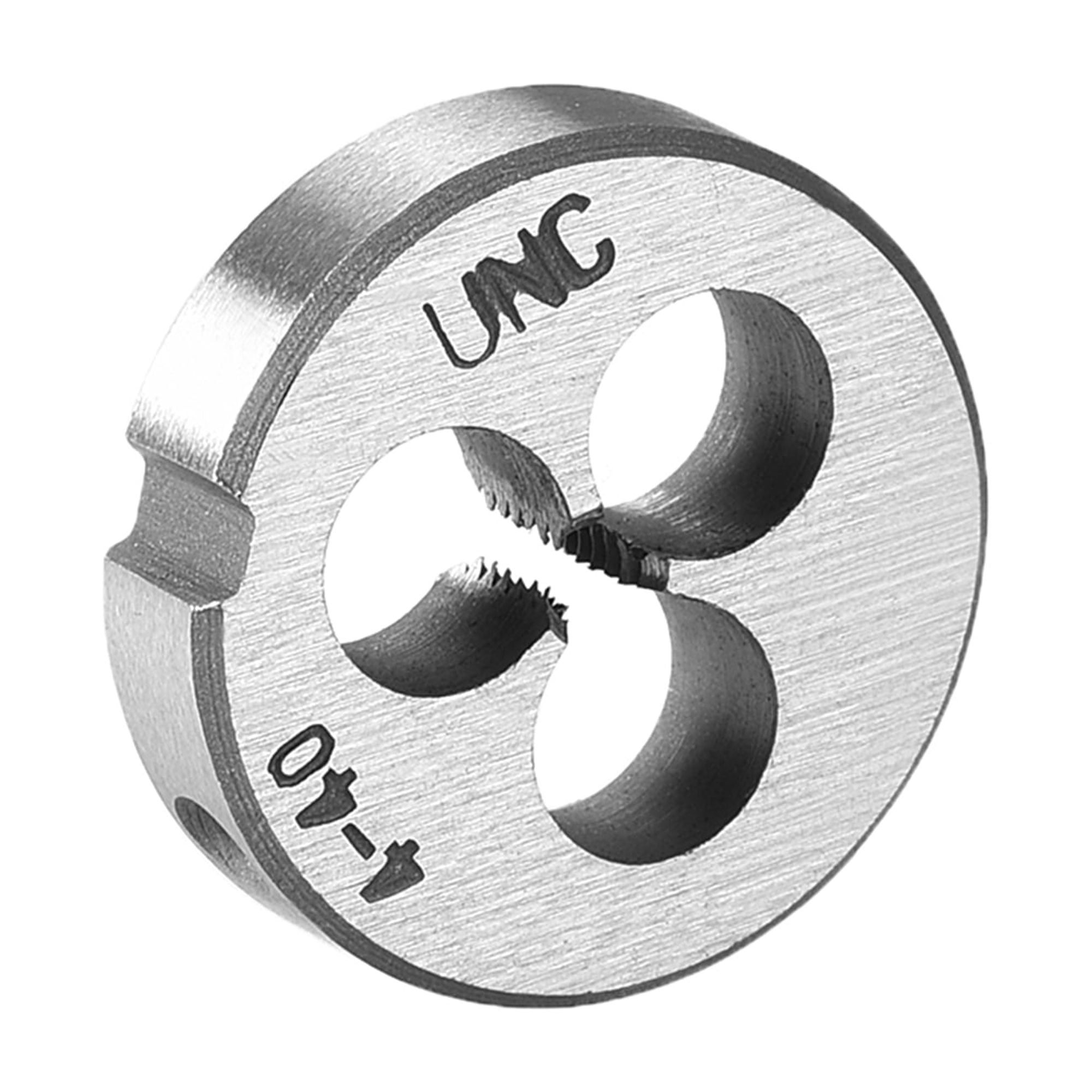 Uxcell 4#-40 UNC Alloy Steel Machine Thread Round Threading Dies ...