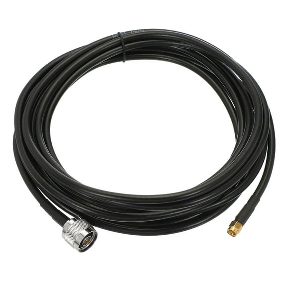 Uxcell 4.5 M/15Ft N Male to SMA Male Cable, Ultra Low Loss Antenna ...