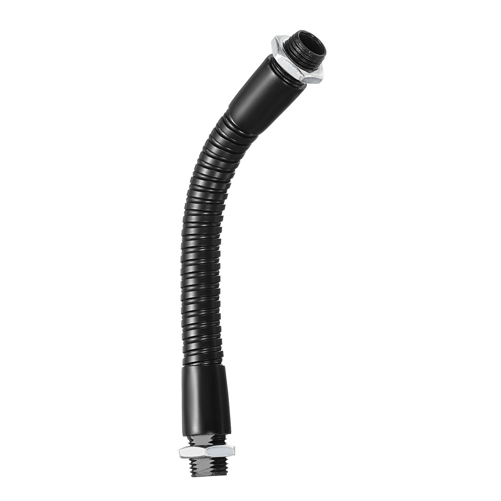 Uxcell 4.7" Gooseneck M10 Thread Metal Hose Flexible Arm Gooseneck Tube ...