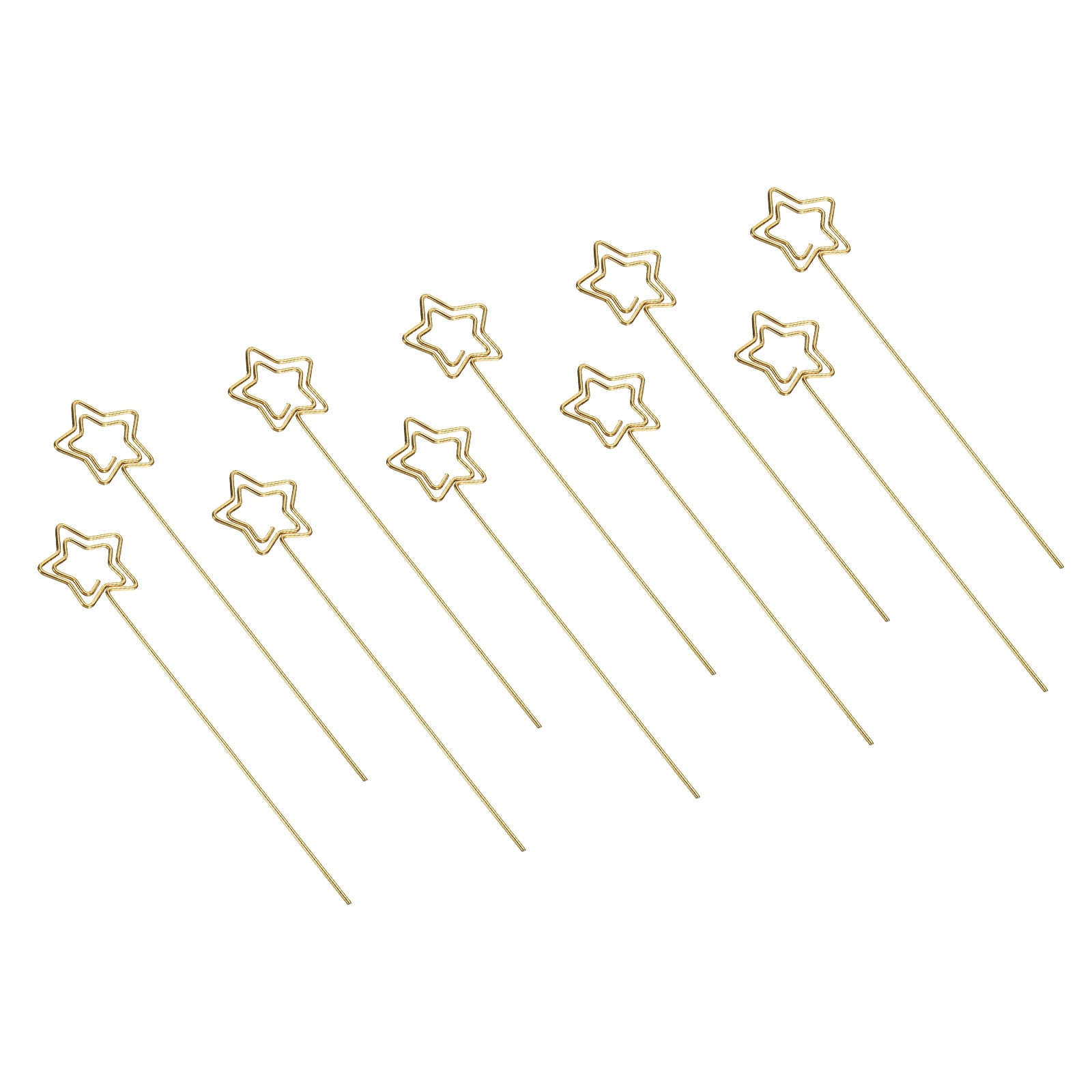 Uxcell 4.7 Inch Metal Wire Place Card Holder, 30 Pack Photo Picture ...