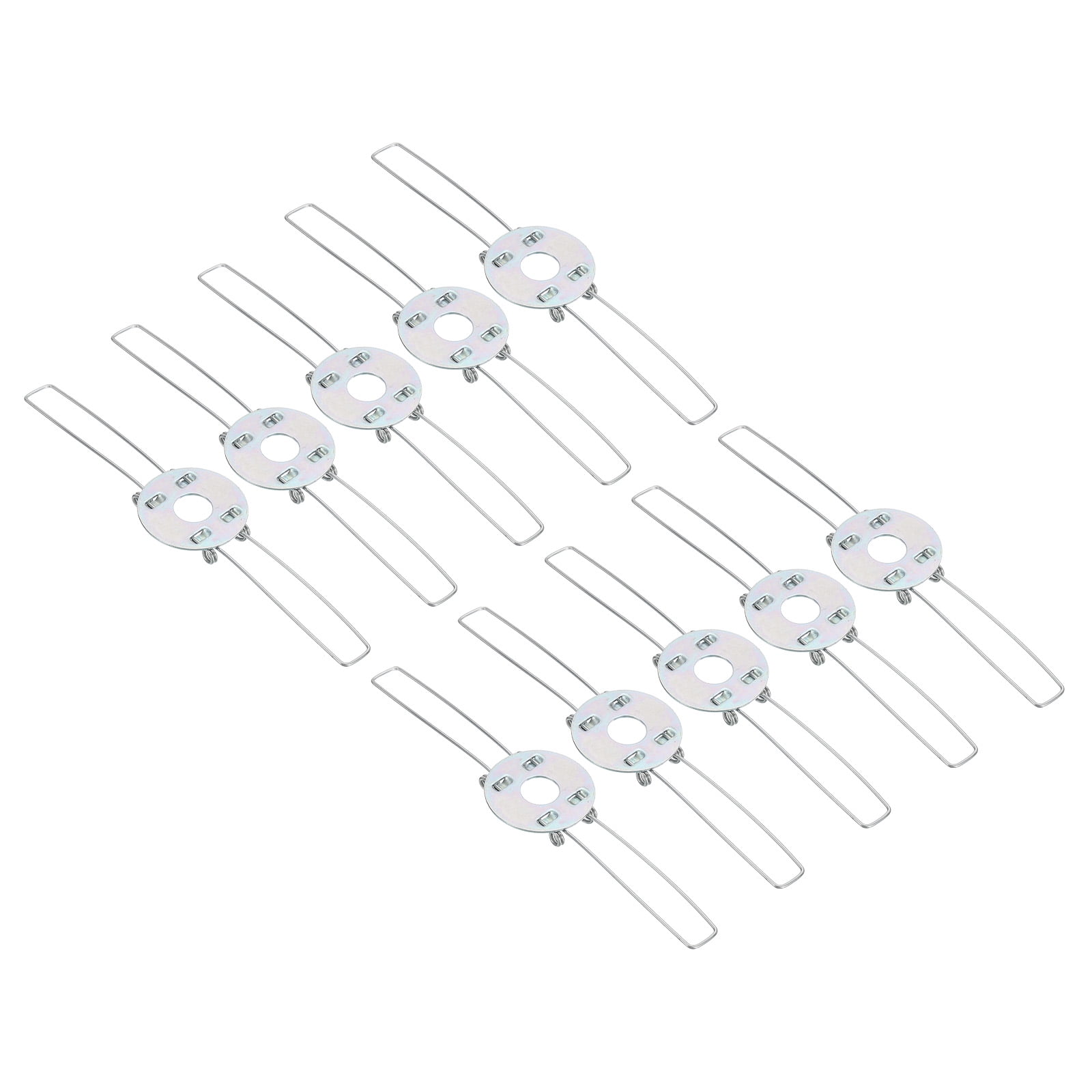 Uxcell 4.7" Lampshade Spring Clip Metal Fixing Spring Clip 2 Forks ...