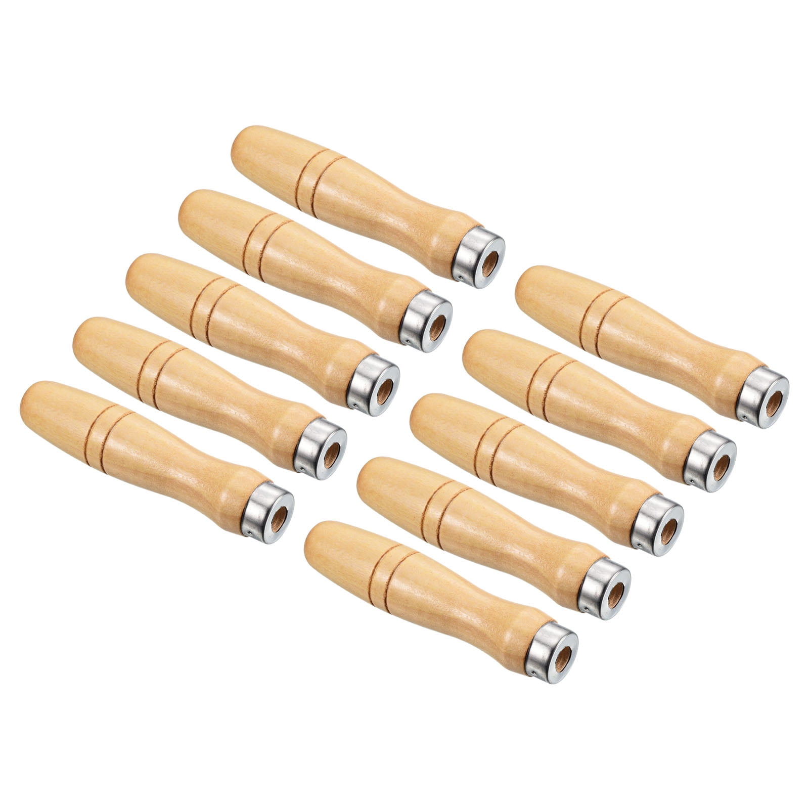 Uxcell 4.7" Wooden File Handle 9.8mm Dia File Cutting Tool File Handle ...