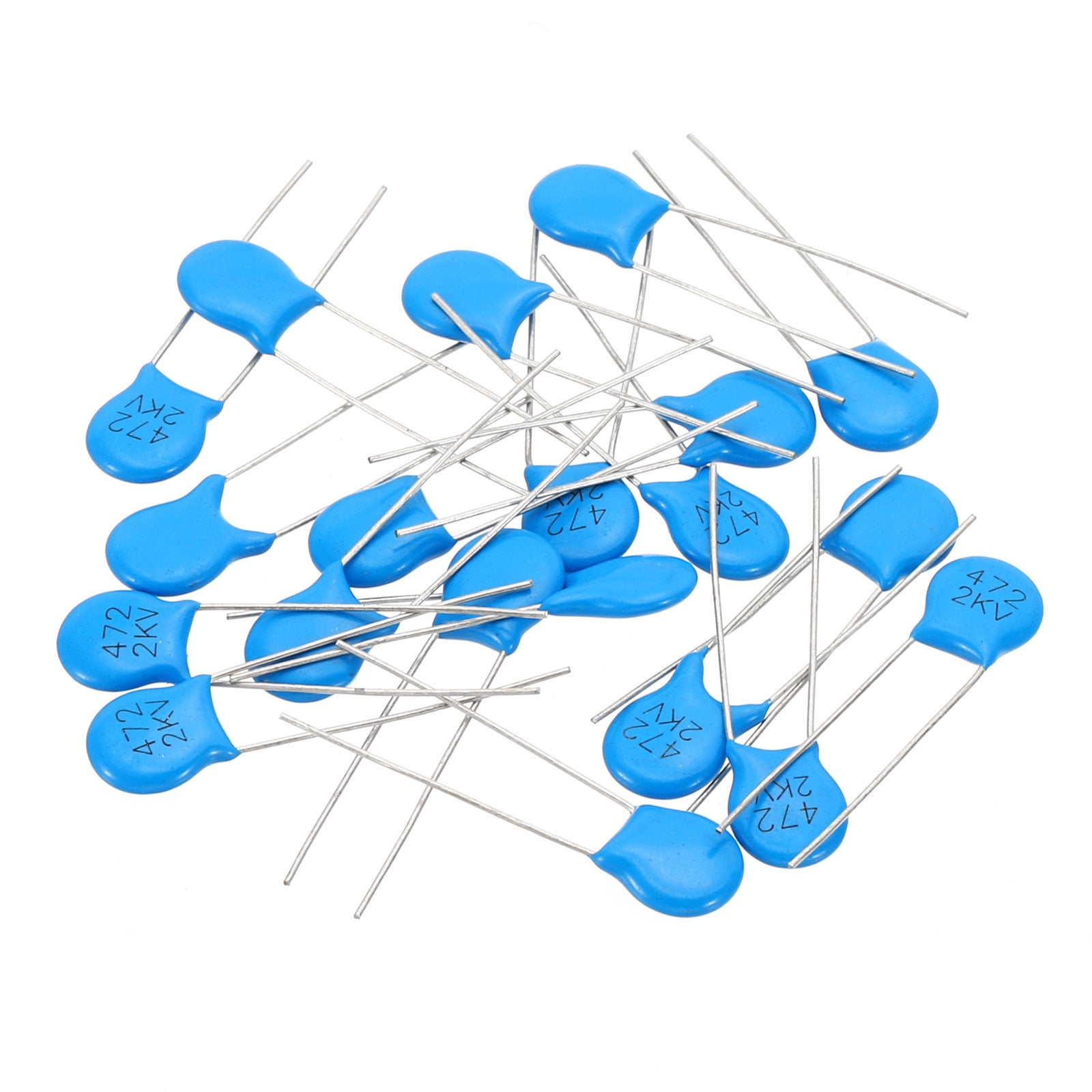Uxcell 4.7nf 2kv High Voltage Ceramic Capacitor, 20 Pcs Ceramic Chip ...