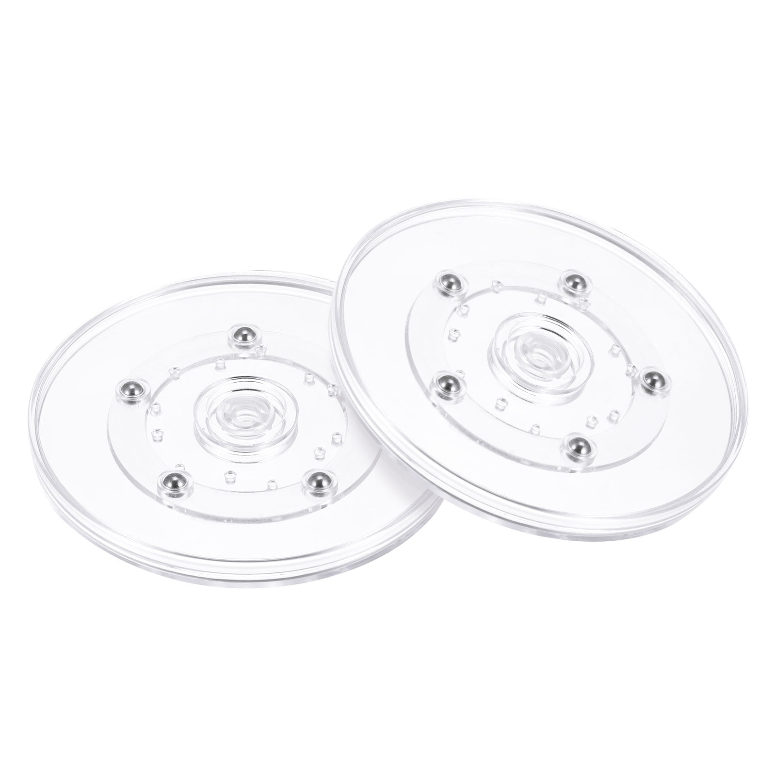 Uxcell 4.88 inch Rotating Swivel Stand with Steel Ball Lazy Susan Base ...