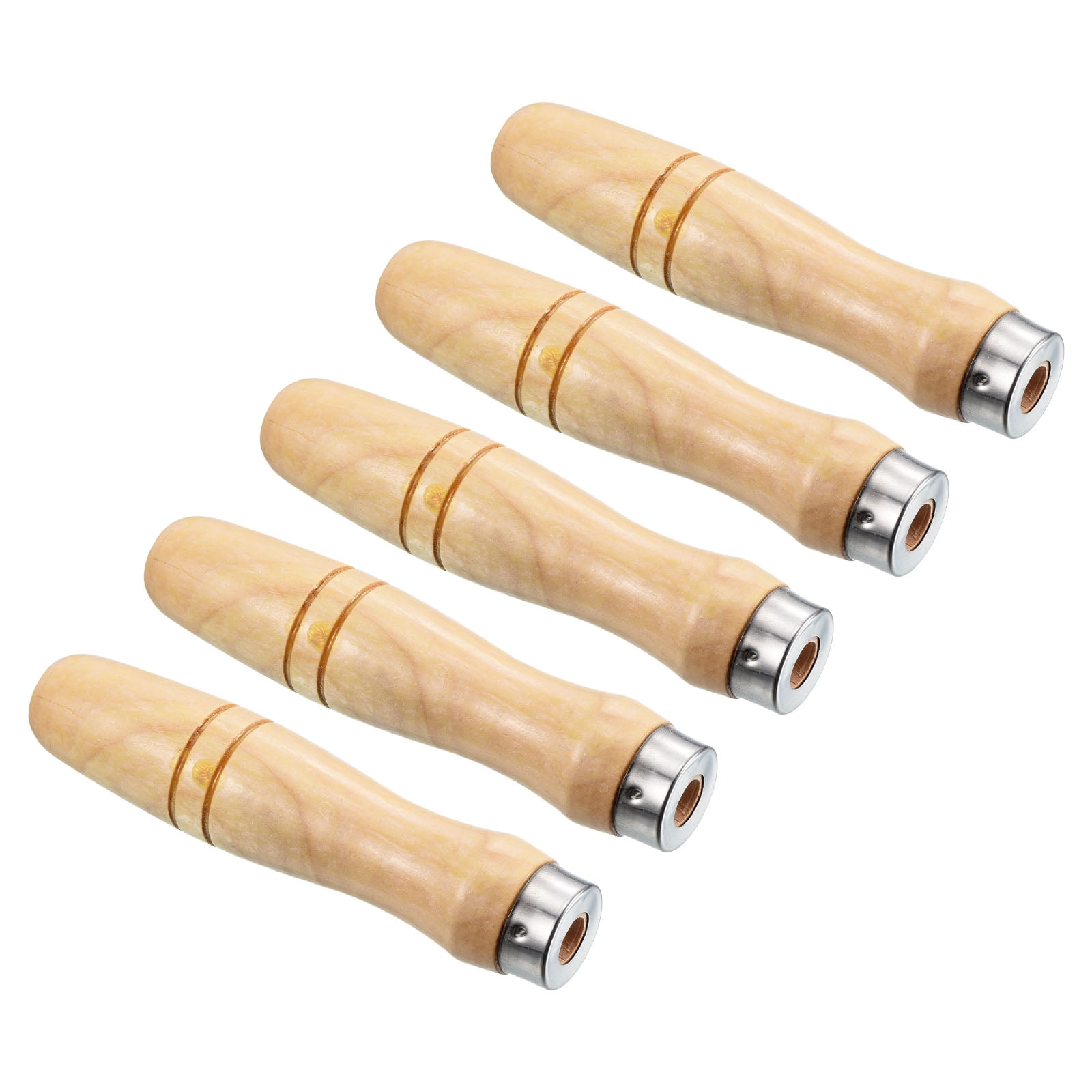 Uxcell 4.9" Wooden File Handle 8.9mm Dia File Cutting Tool File Handle ...