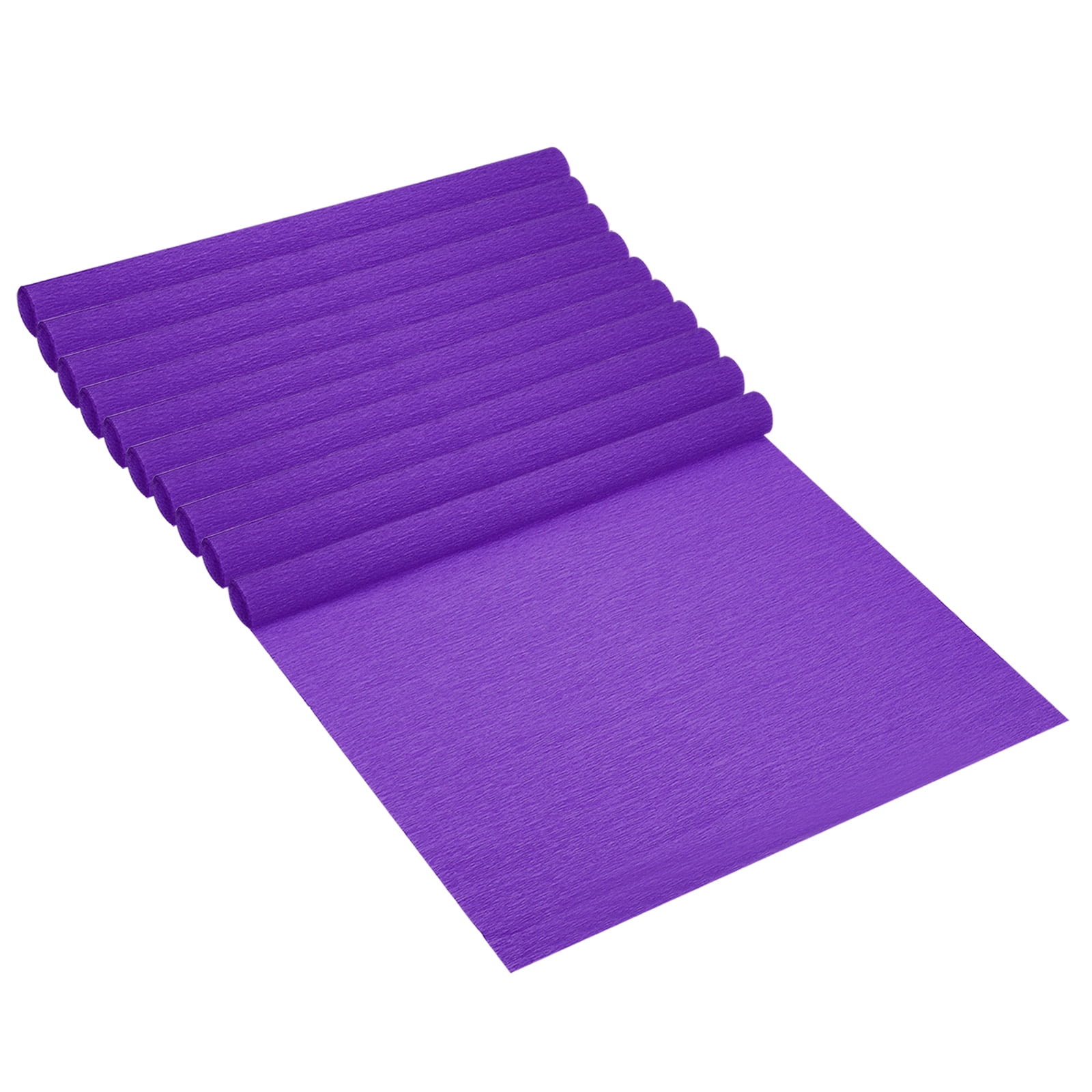 Uxcell 4.9ft Crepe Paper Roll, 10 Roll 20" Width Soft Paper Streamer ...
