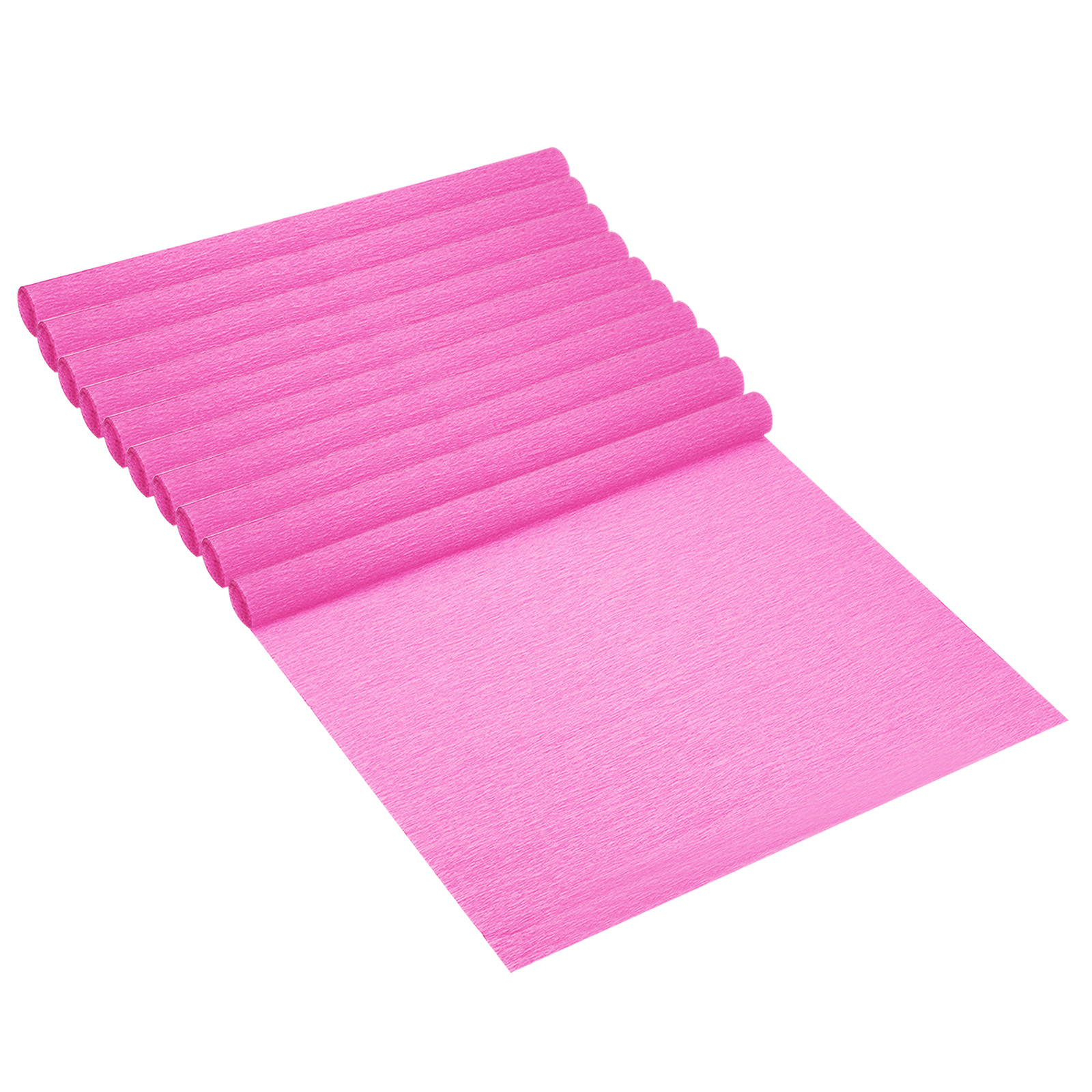 Uxcell 4.9ft Crepe Paper Roll, 10 Roll 20" Width Soft Paper Streamer ...